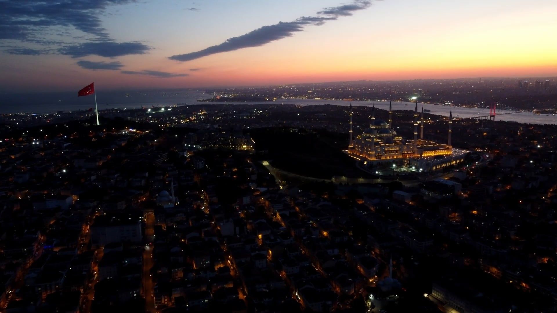 City By Night From Above Videos, Download The BEST Free 4k Stock Video ...