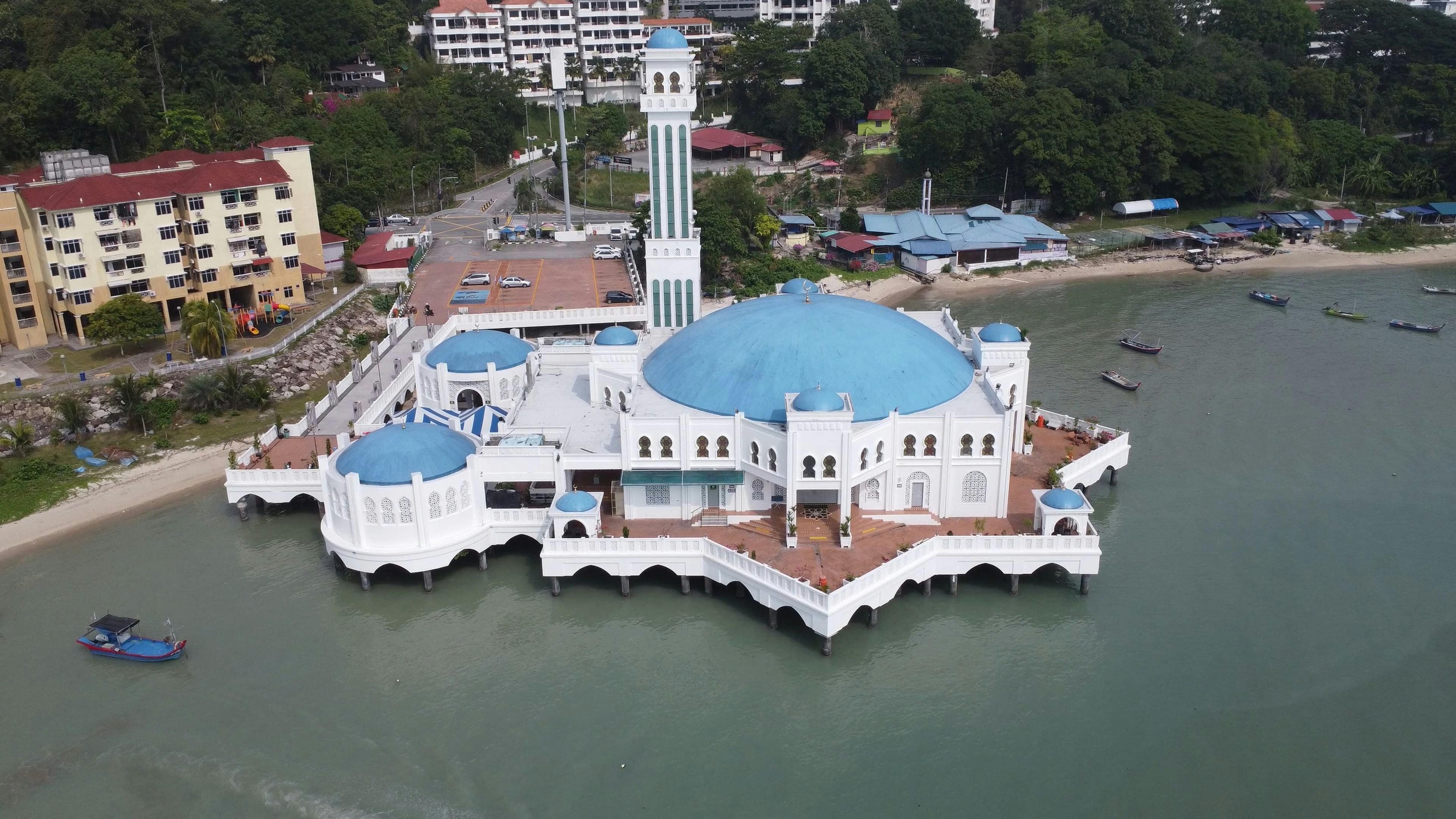 Penang Floating Mosque Free Stock Video Footage, Royalty-Free 4K & HD ...