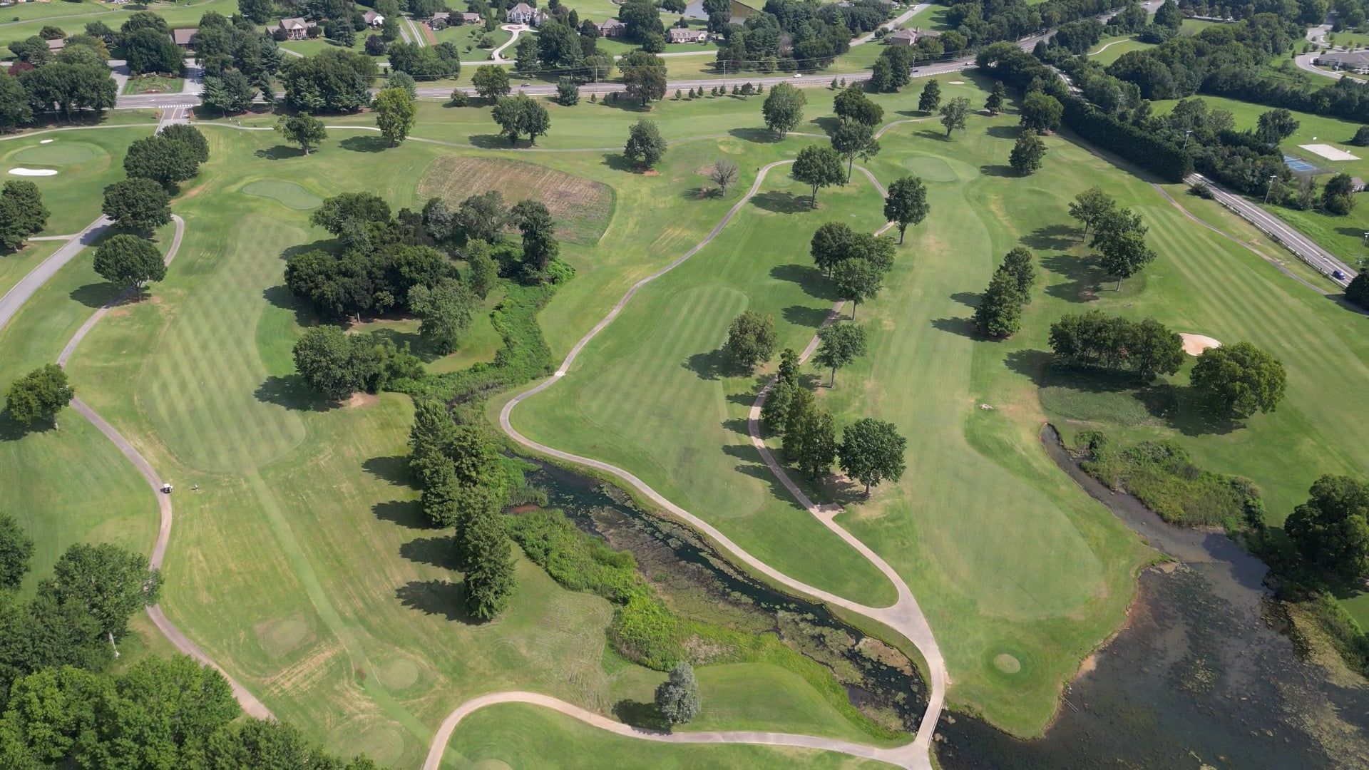 Drone Golf Course Free Stock Video Footage, Royalty-Free 4K & HD Video Clip
