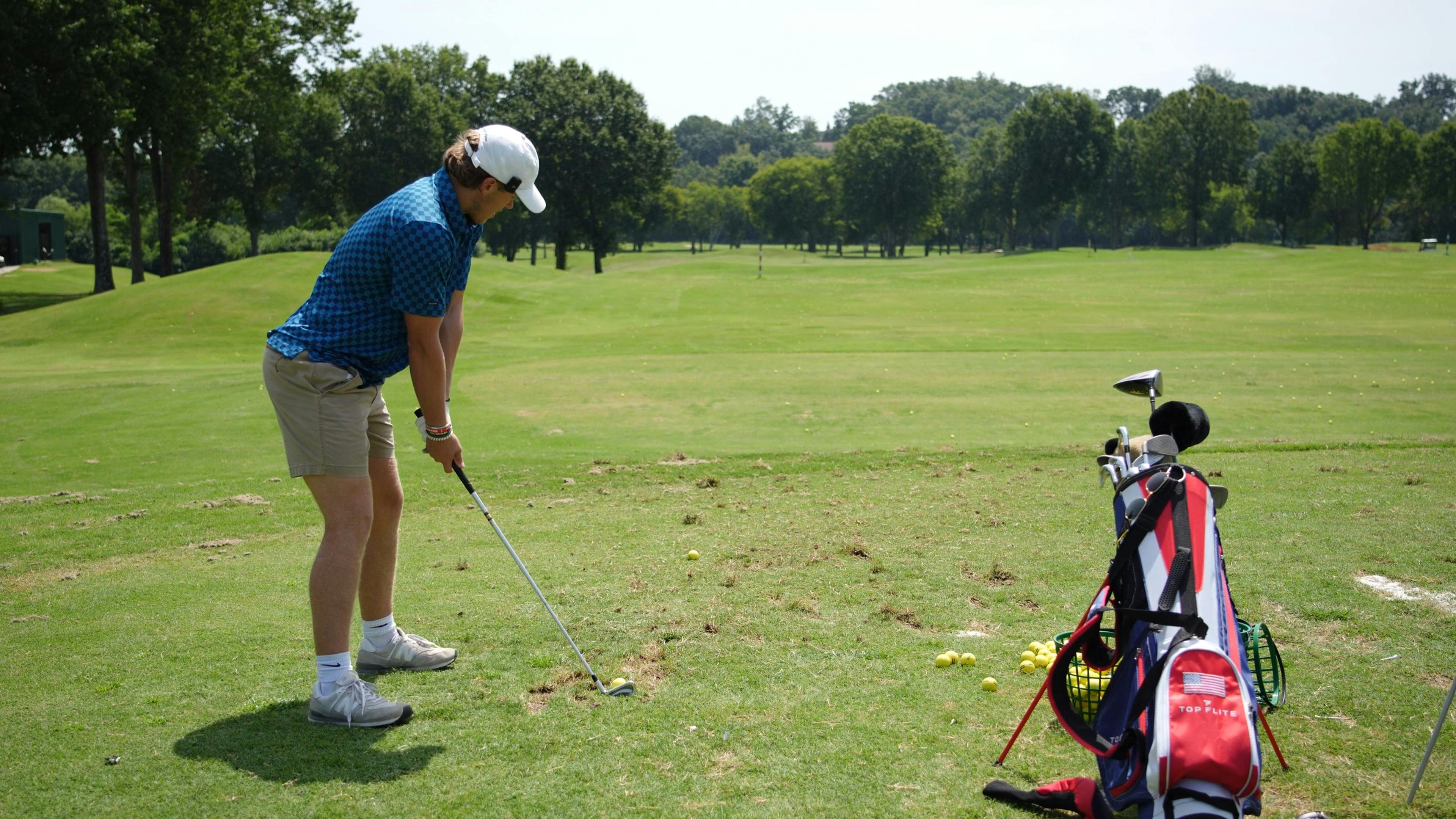 Mic'd up Golf Driving Range Free Stock Video Footage, Royalty-Free 4K ...