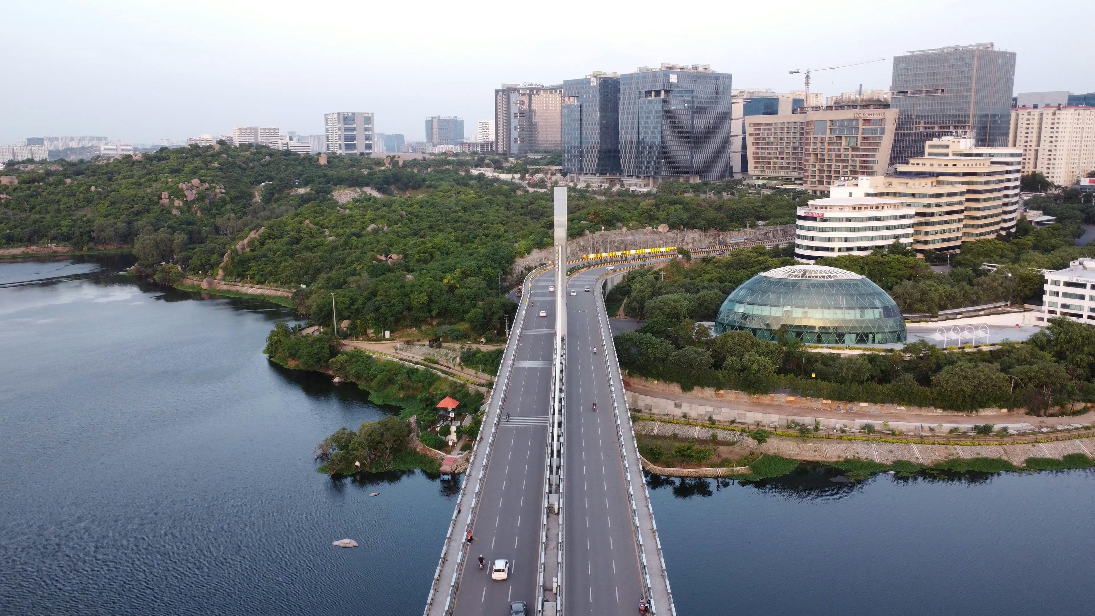 Flying over a bridge Free Stock Video Footage, Royalty-Free 4K & HD ...