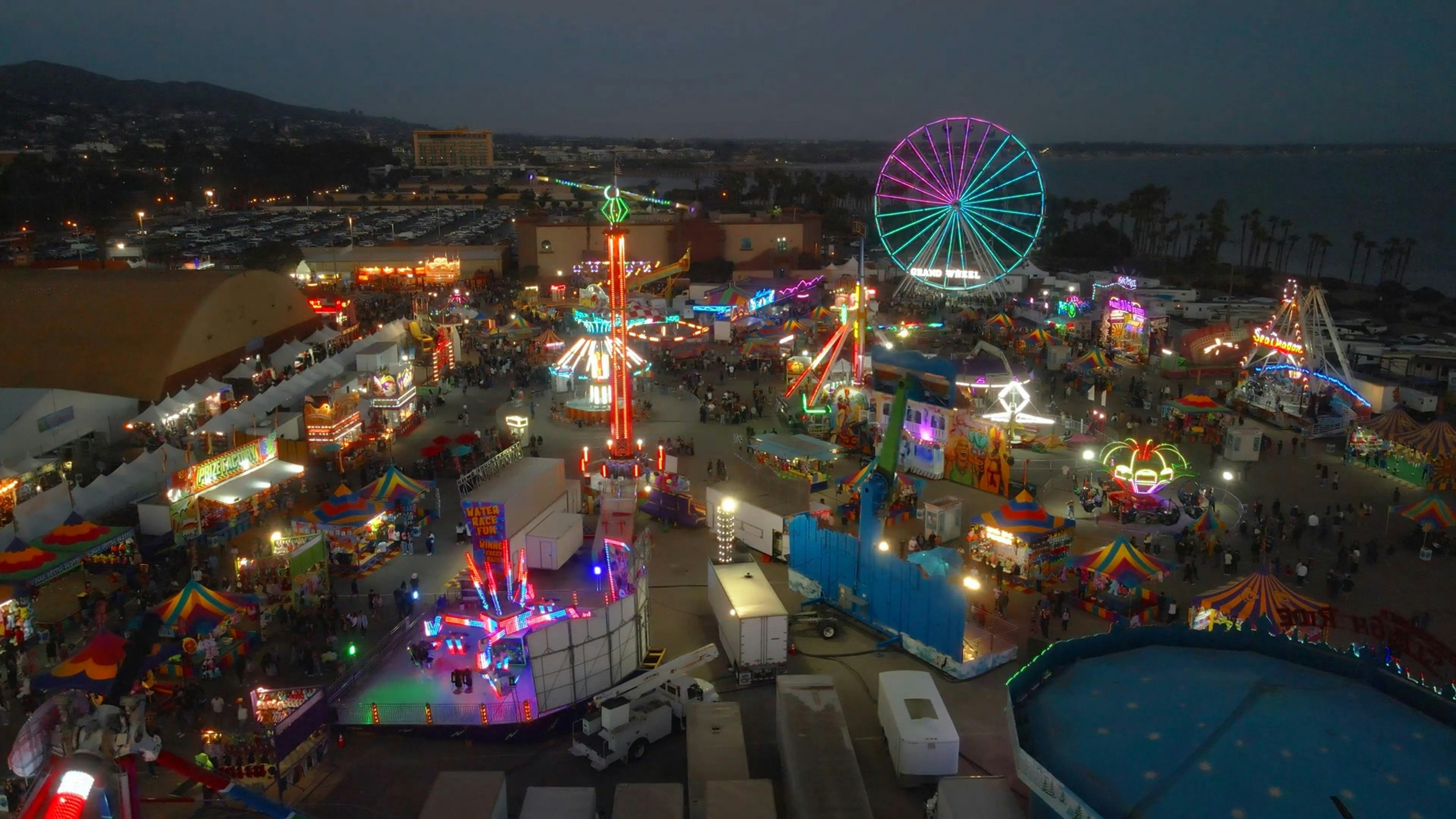 Seaside Fair at Night Free Stock Video Footage, Royalty-Free 4K & HD ...