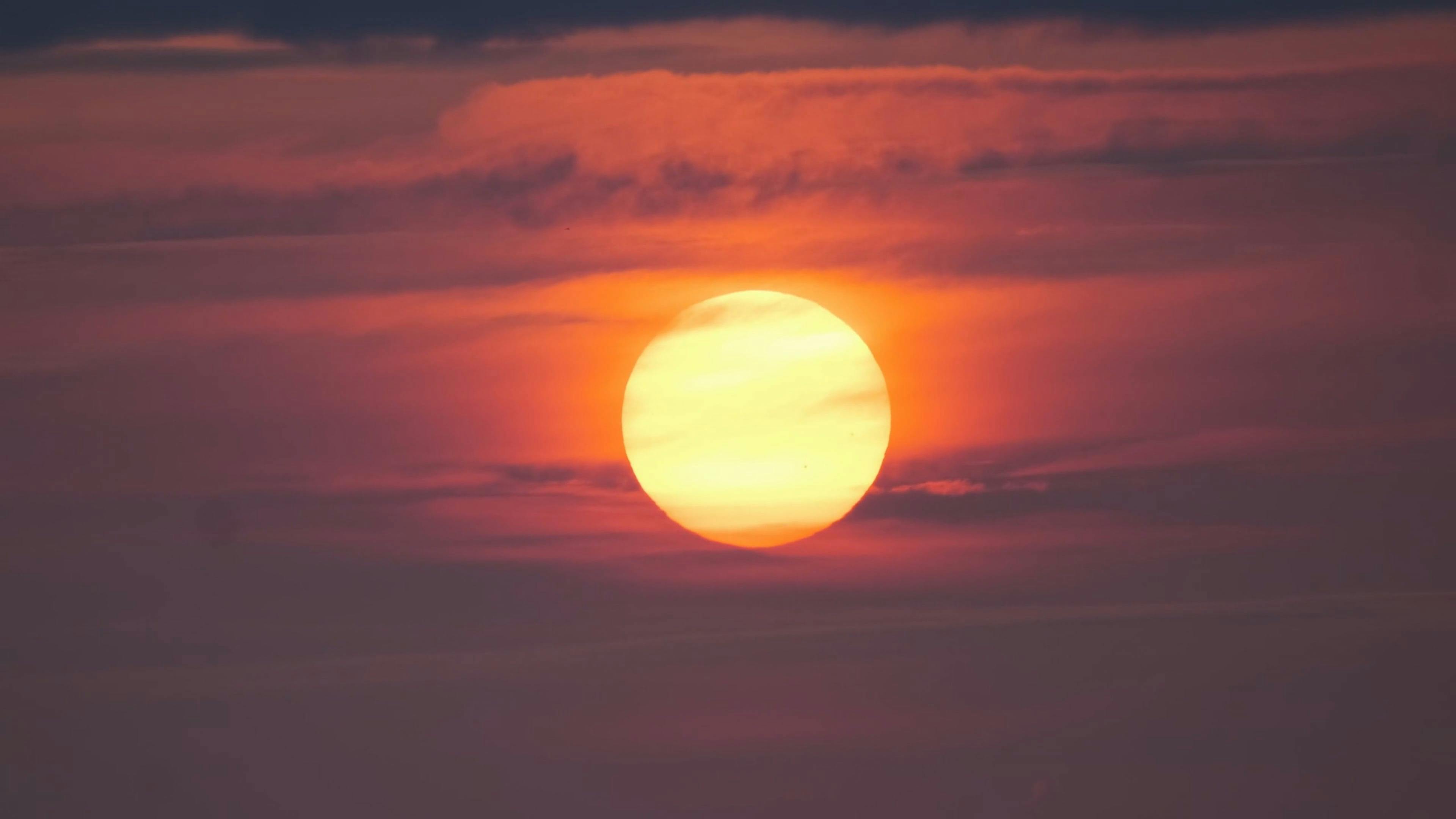 A Time-Lapse Video of Beautiful Sunset Free Stock Video Footage ...