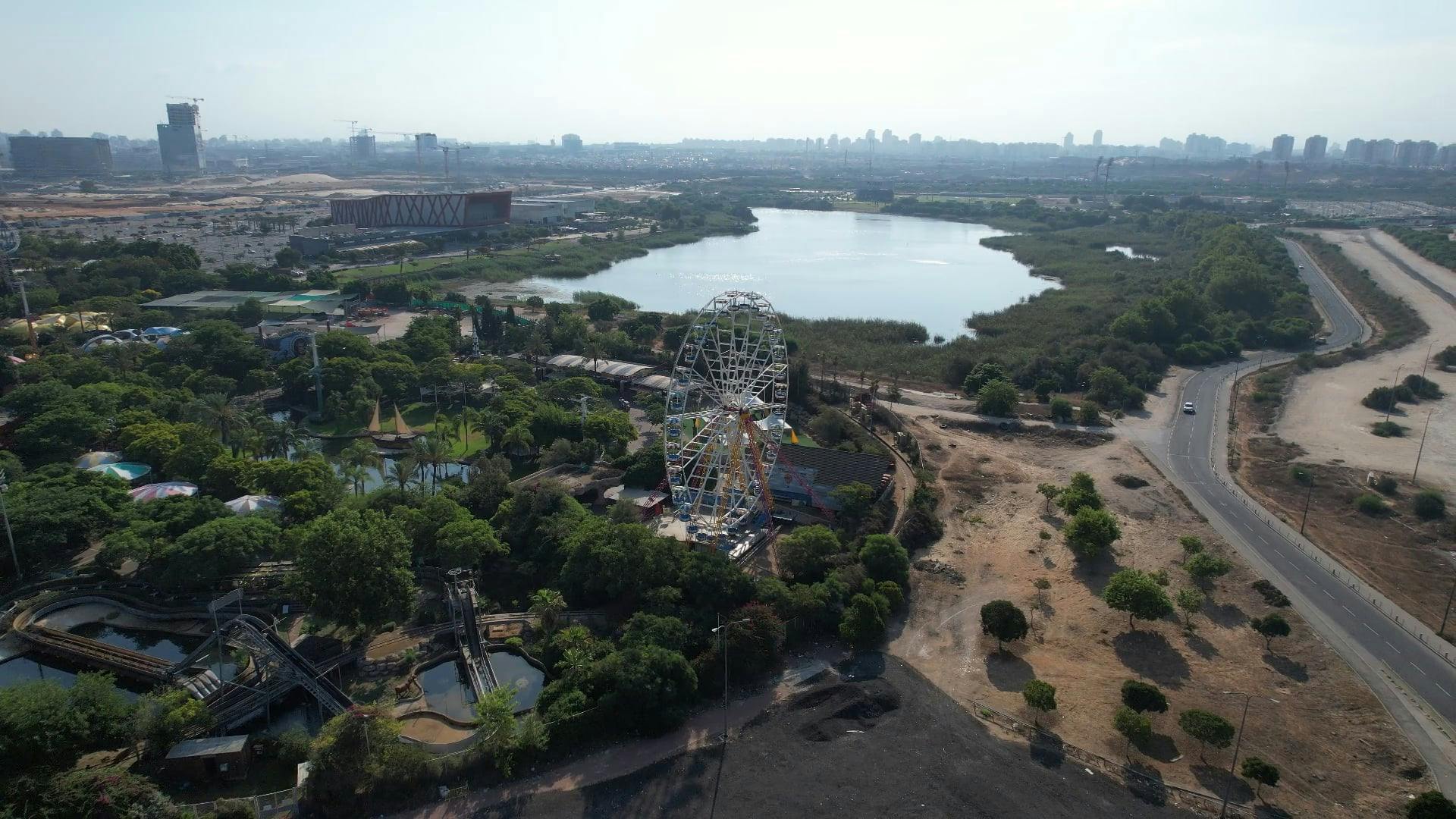 Ferris Wheel Superland Rishon Lezion Free Stock Video Footage, Royalty ...