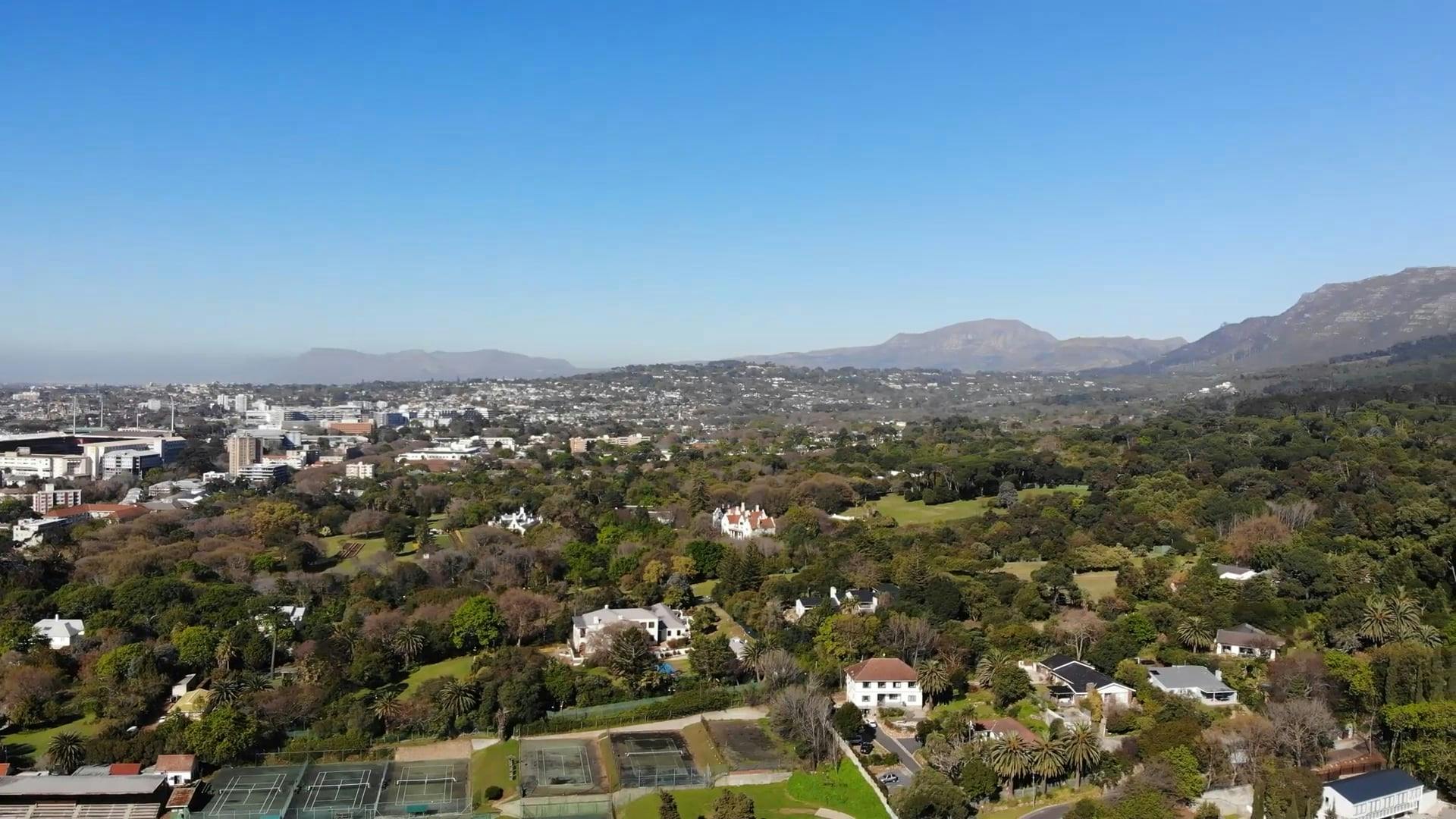 University Of Cape Town Drone (UCT) Free Stock Video Footage, Royalty ...