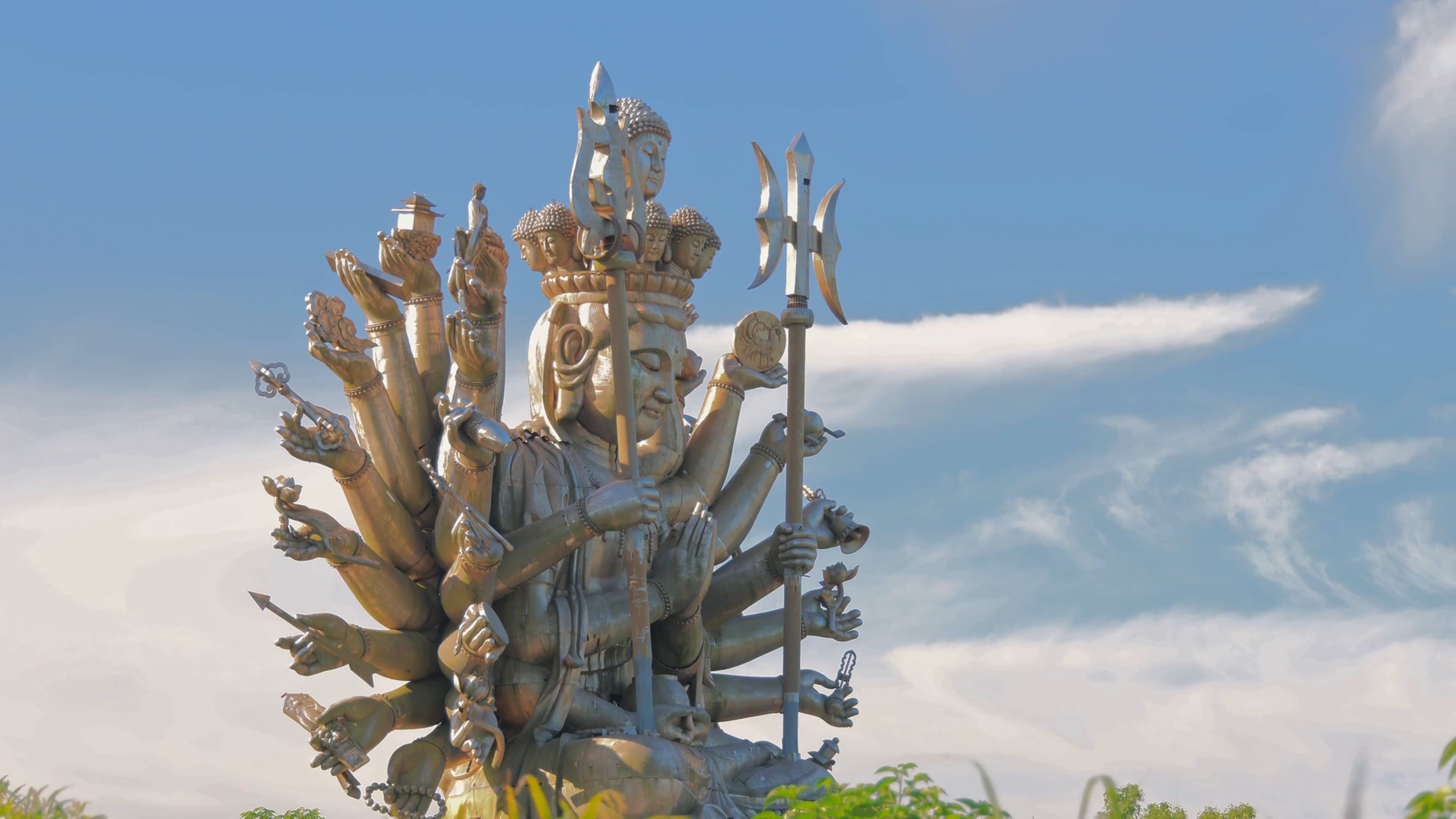 Thousand-Hand Guanyin Avalokiteshvara Free Stock Video Footage, Royalty ...