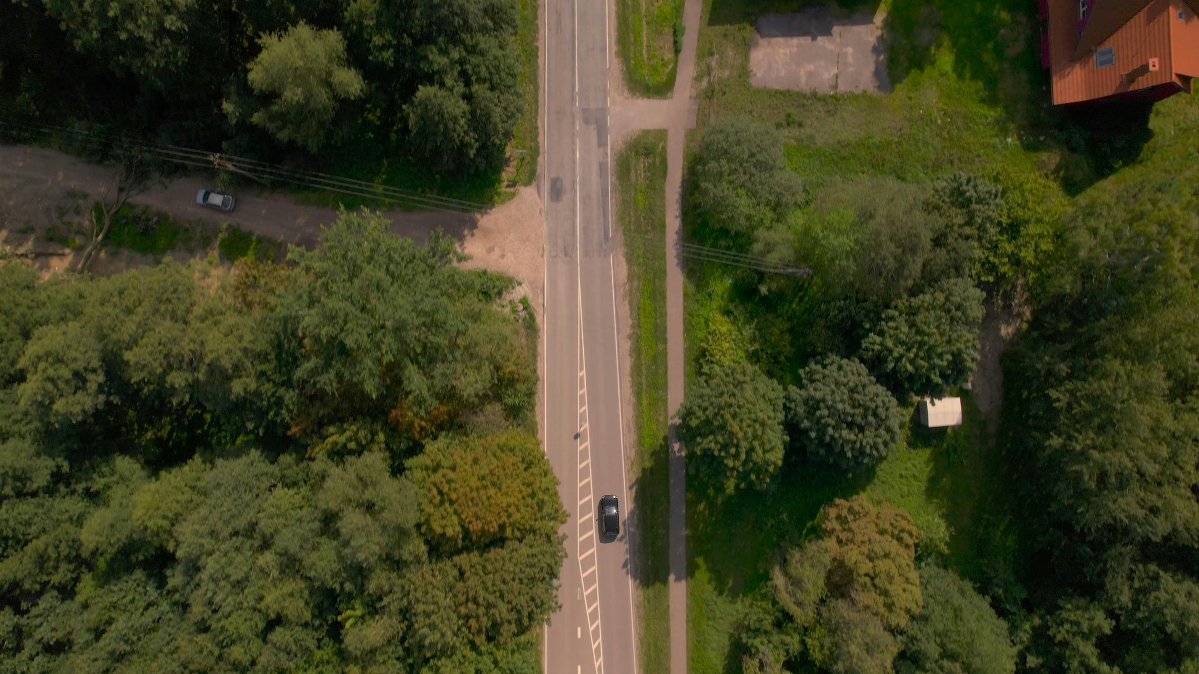 Car driving from above Free Stock Video Footage, Royalty-Free 4K & HD ...