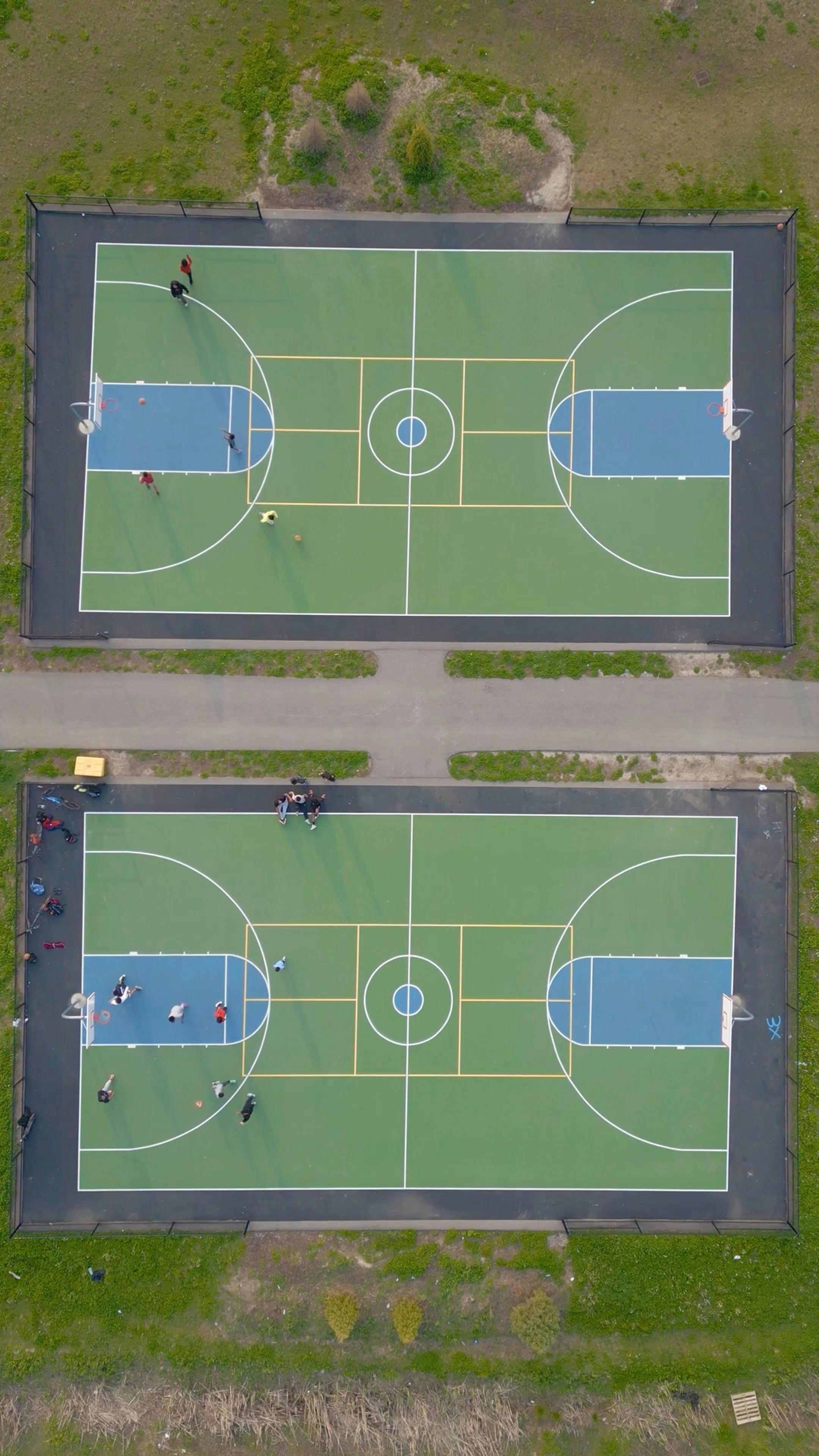 Vídeo profissional gratuito de basquete, canadá, dji, filmagem com ...