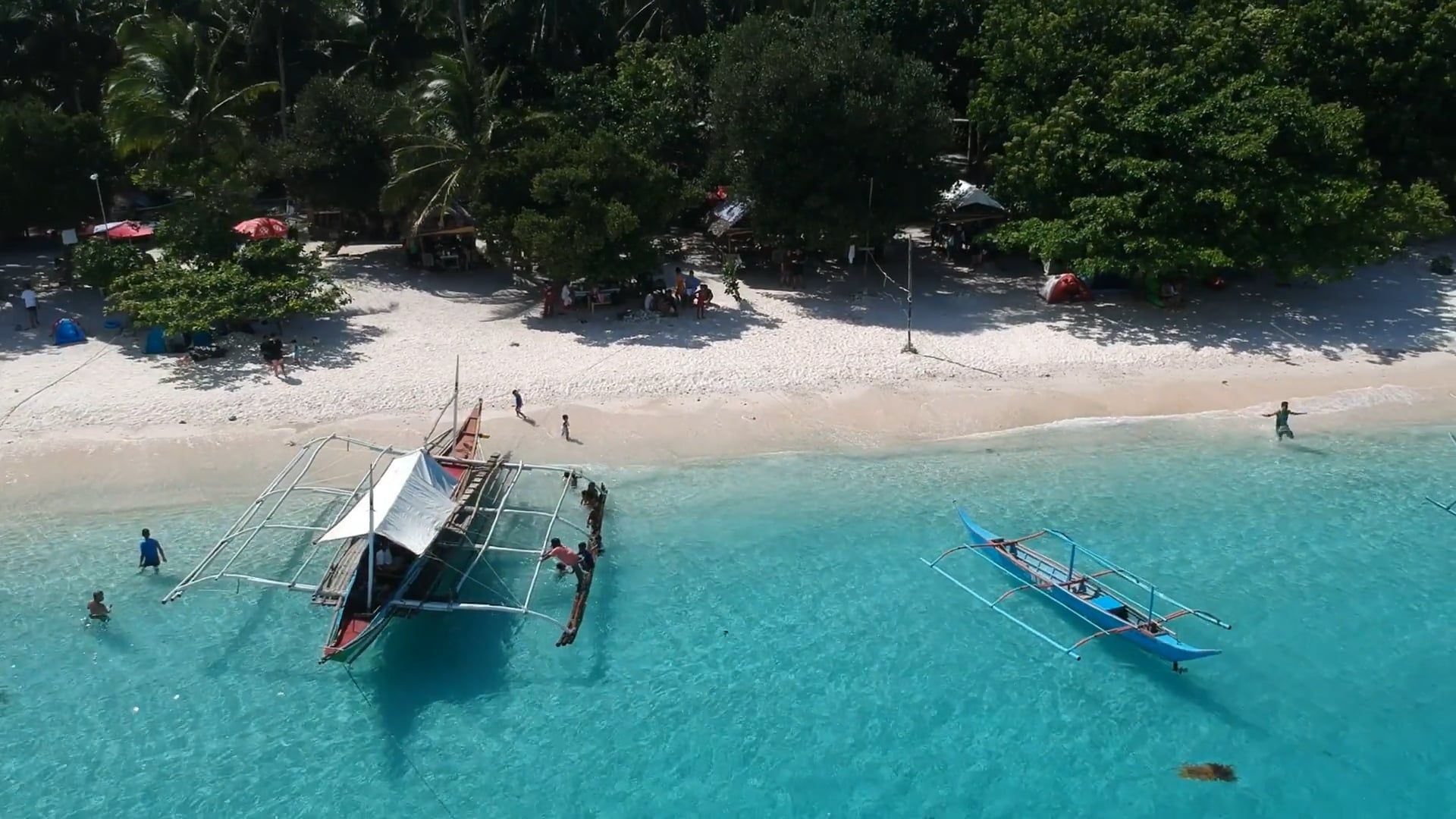 Beach in San Remegio, Cebu Free Stock Video Footage, Royalty-Free 4K ...