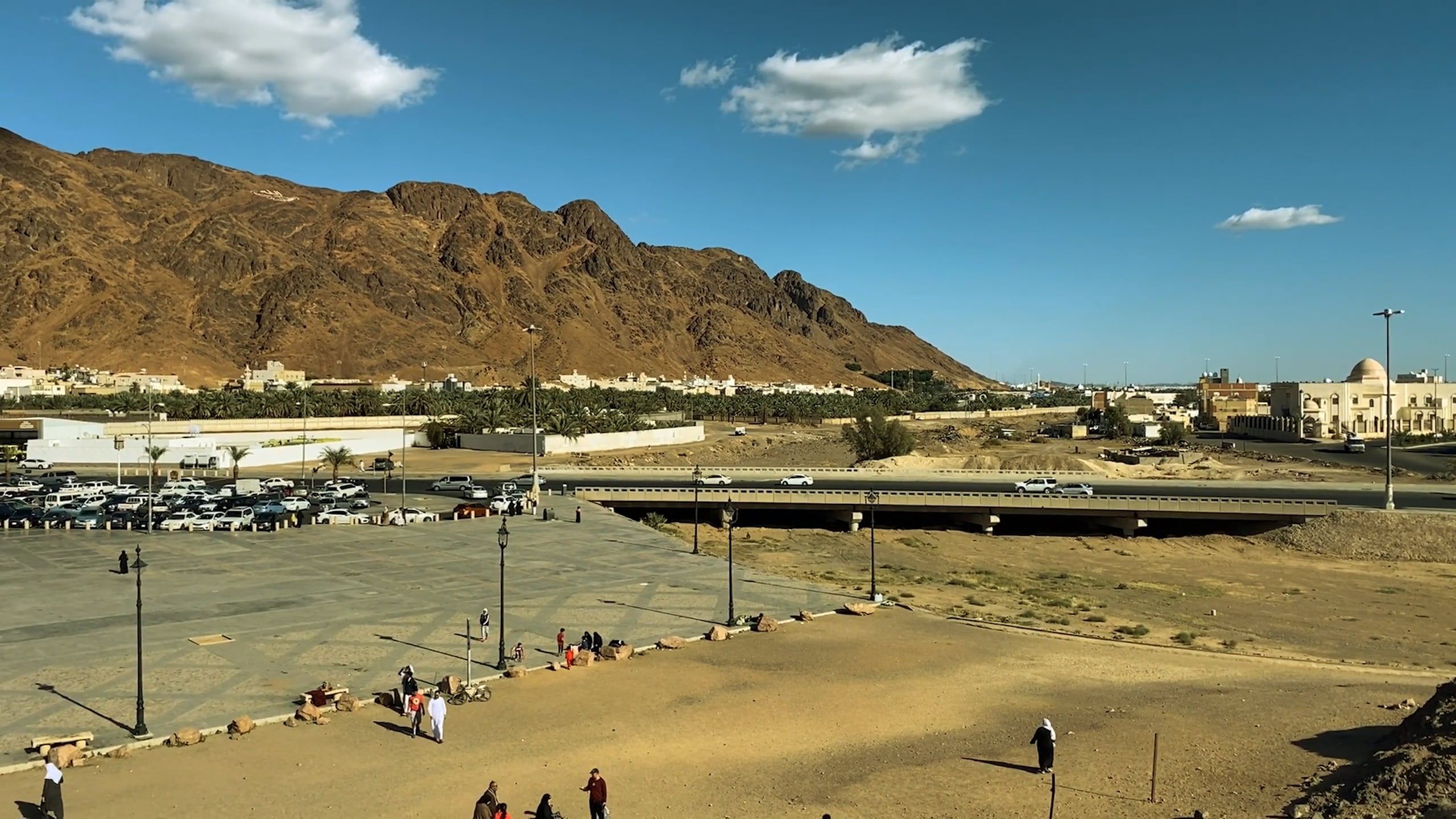 Uhud Mountain Madinah Saudi Arabia Free Stock Video Footage, Royalty ...