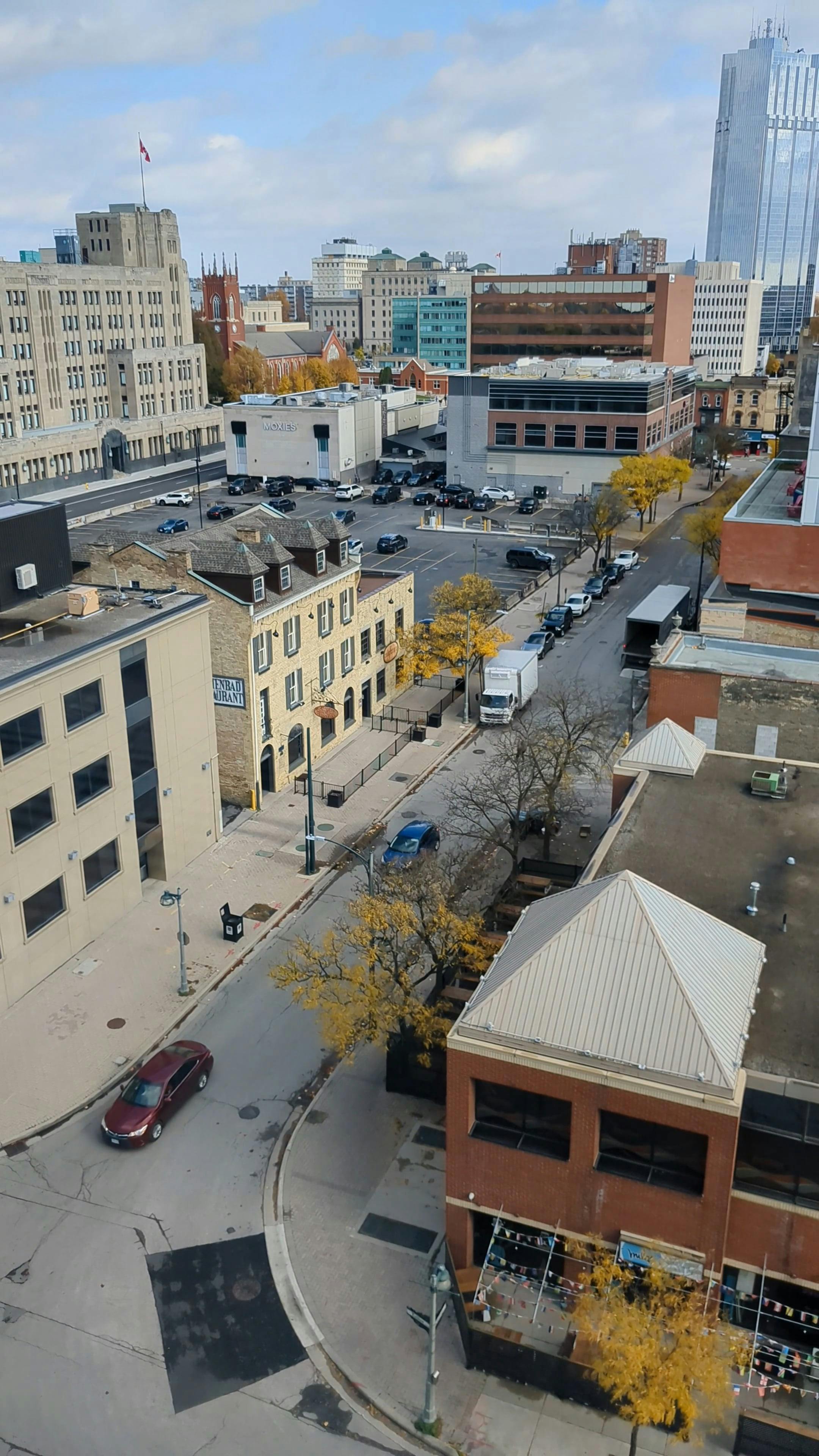 Canadian Medium Size City in Fall Free Stock Video Footage, Royalty ...