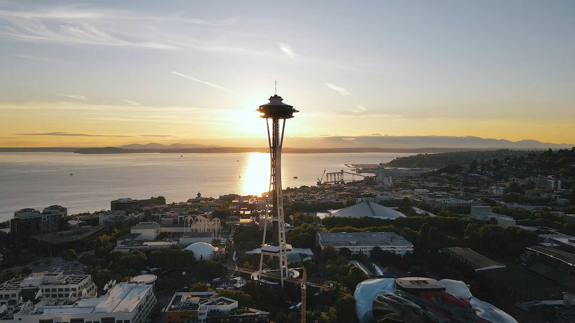 Space Needle Free Stock Video Footage, Royalty-Free 4K & HD Video Clip