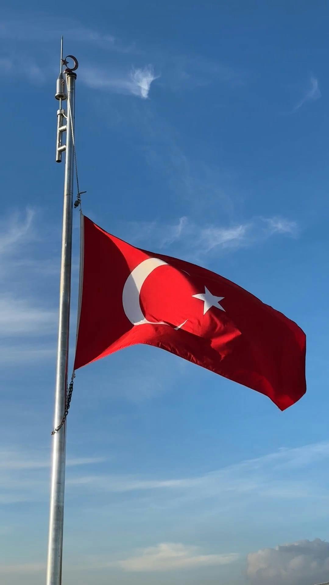 Flag Of Istanbul Free Stock Video Footage, Royalty-Free 4K & HD Video Clip