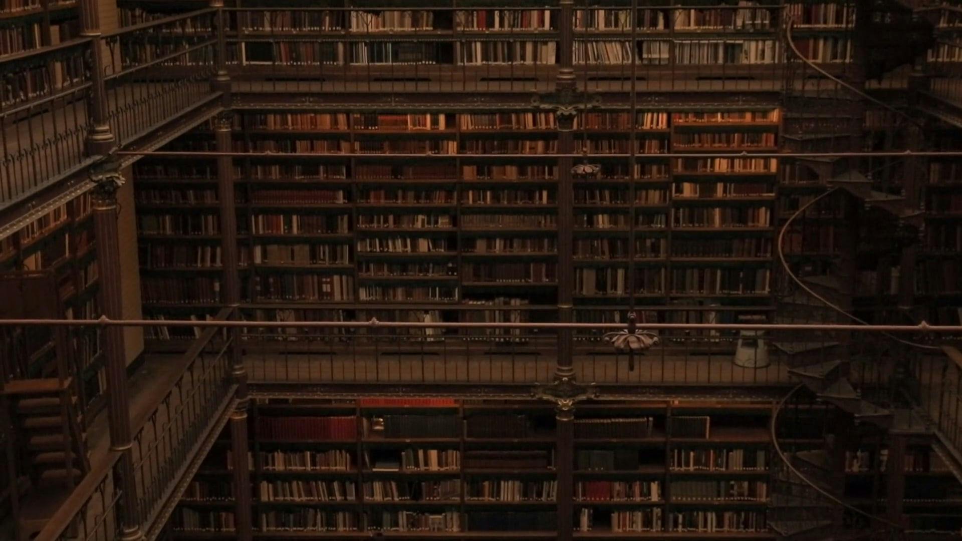A large library with many books on shelves Free Stock Video Footage ...