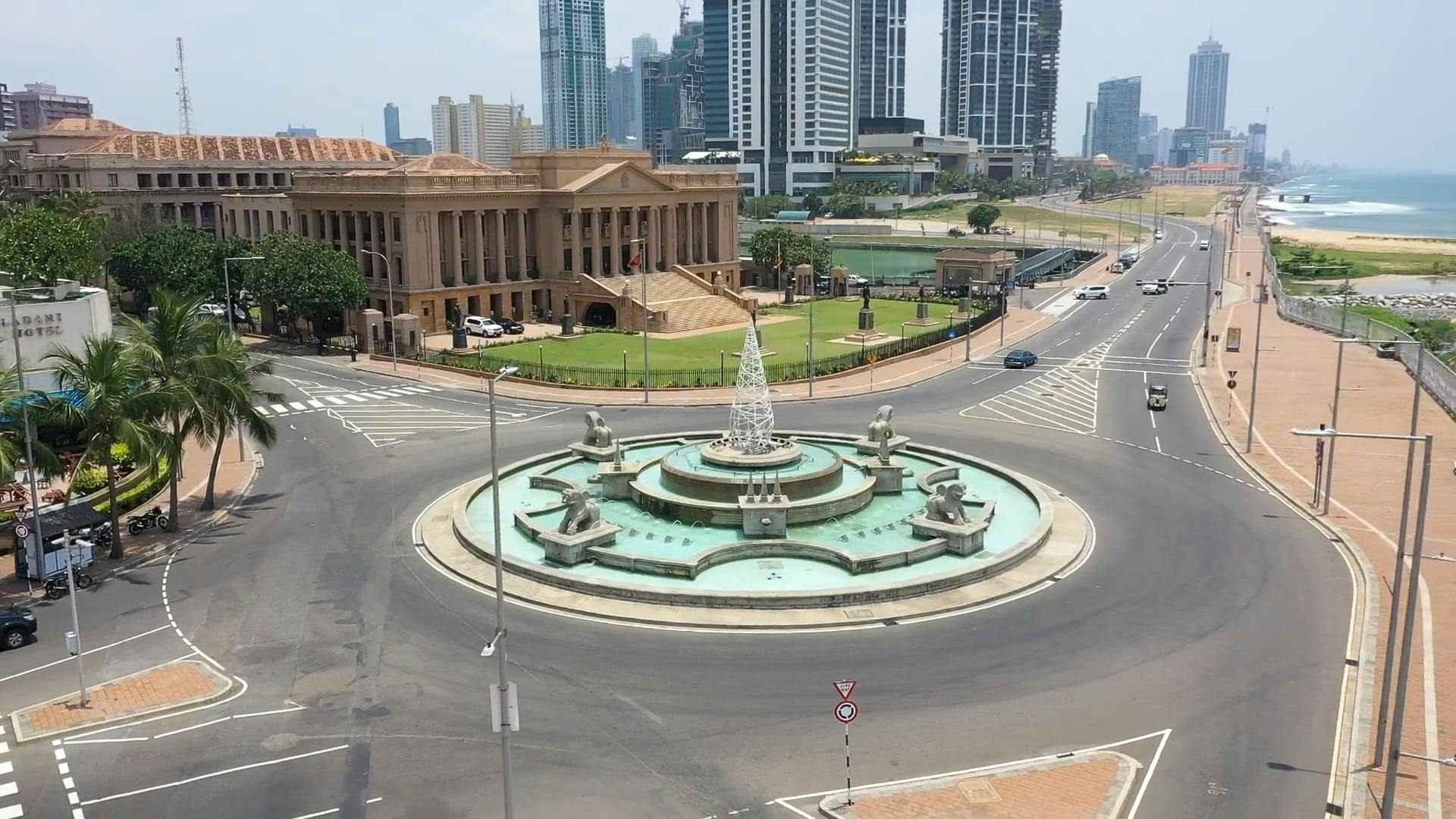 Colombo, Sri Lanka. Drone View Free Stock Video Footage, Royalty-Free ...