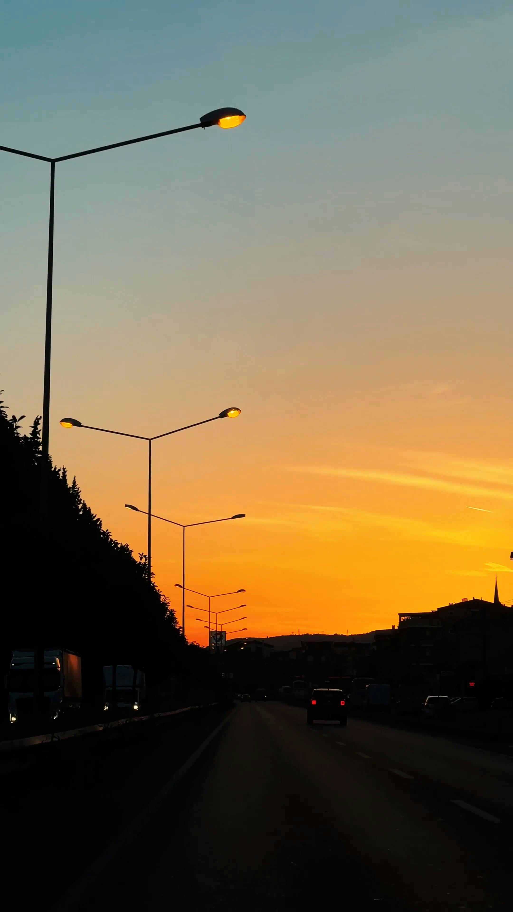 Road Lamps Free Stock Video Footage, Royalty-Free 4K & HD Video Clip