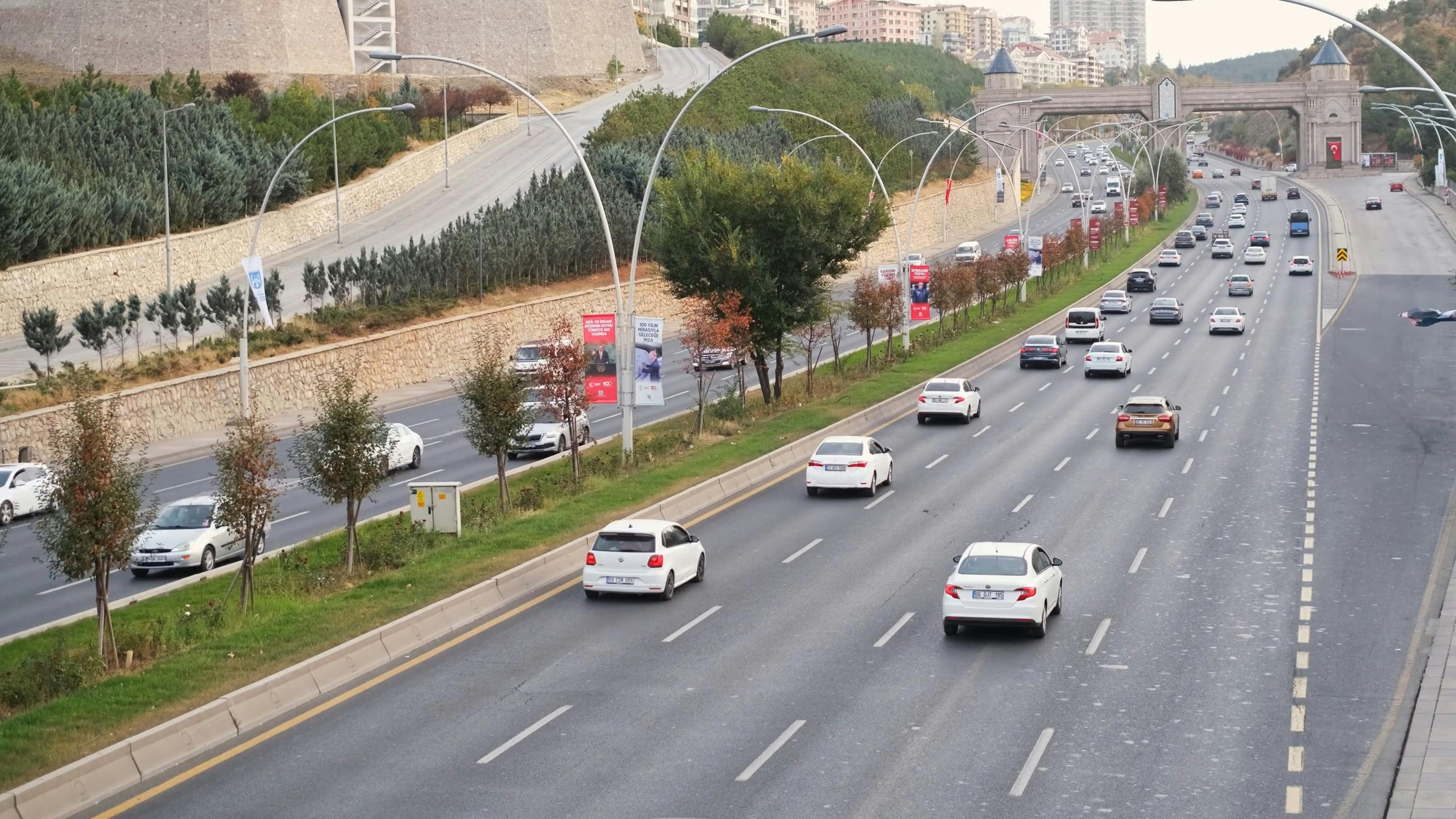 Ankara City Traffic Free Stock Video Footage, Royalty-Free 4K & HD ...