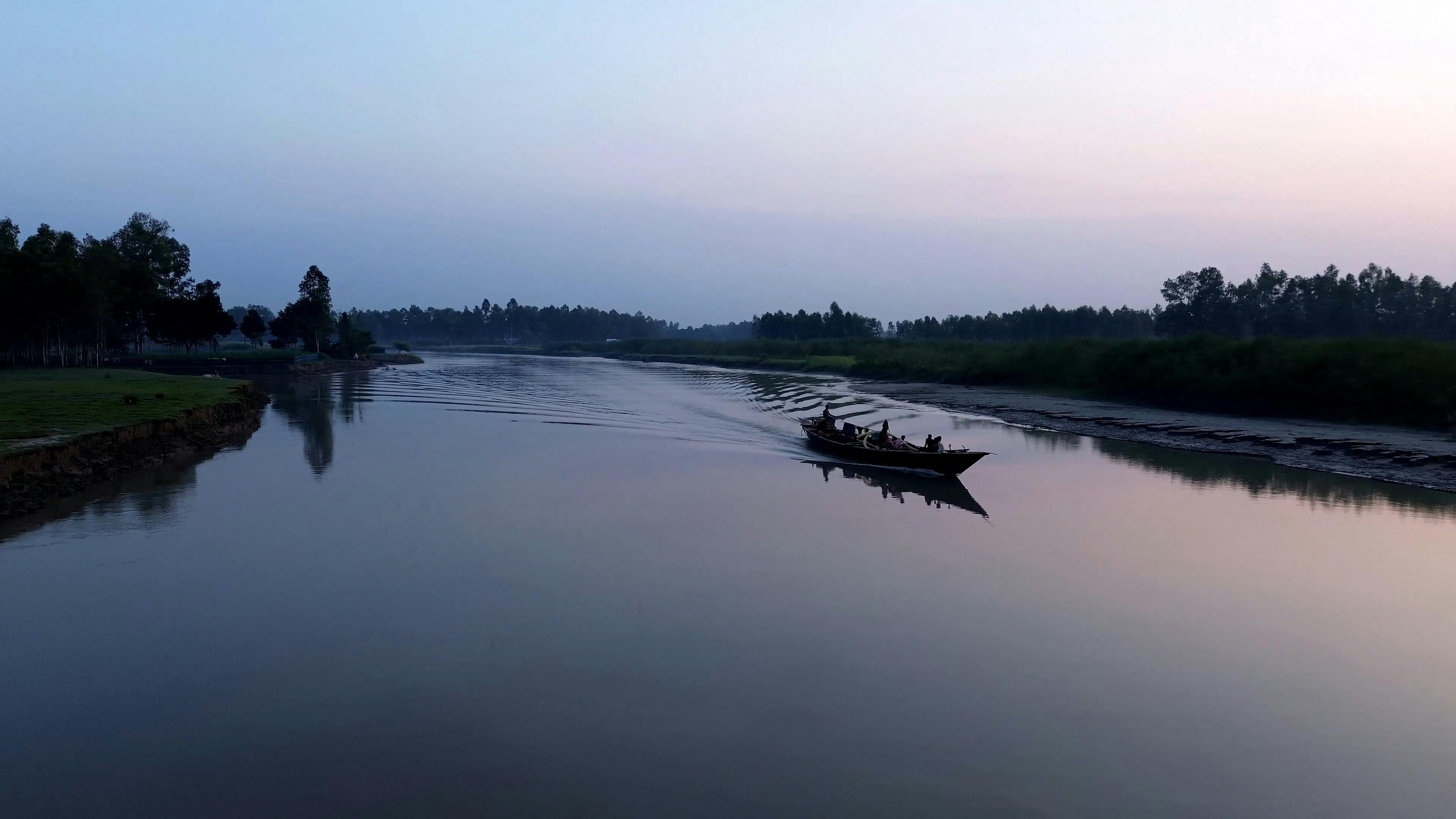 Boat is crossing a river Free Stock Video Footage, Royalty-Free 4K & HD ...