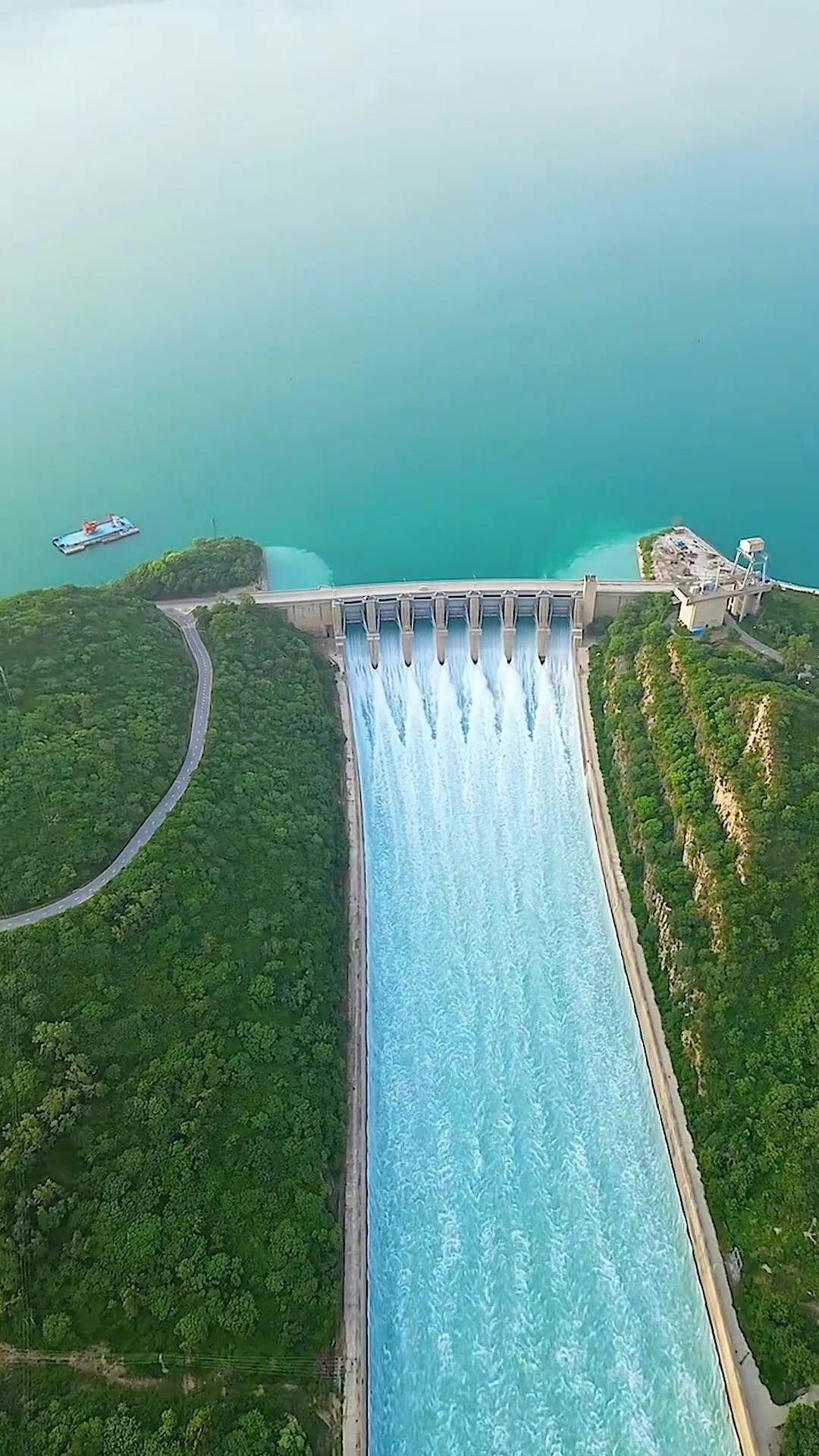 Tarbela Dam Free Stock Video Footage, Royalty-Free 4K & HD Video Clip