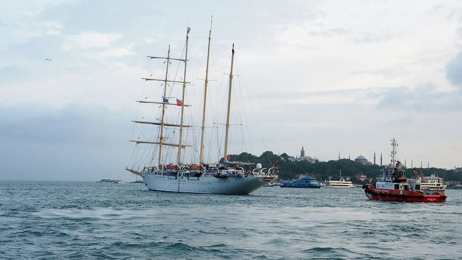 Ship Cruising Free Stock Video Footage, Royalty-Free 4K & HD Video Clip