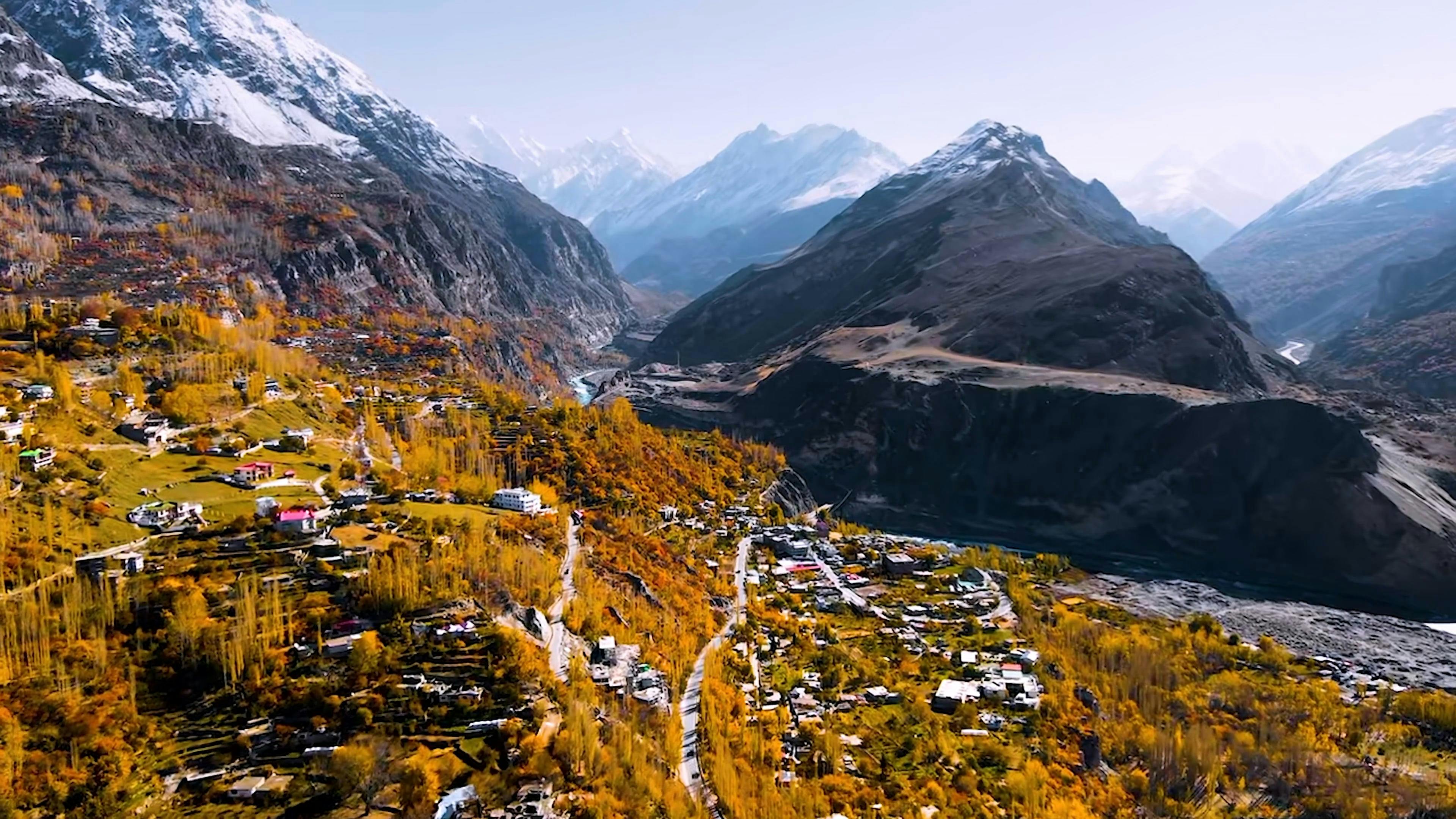 Pakistan Hunza Valley Free Stock Video Footage, Royalty-Free 4K & HD ...