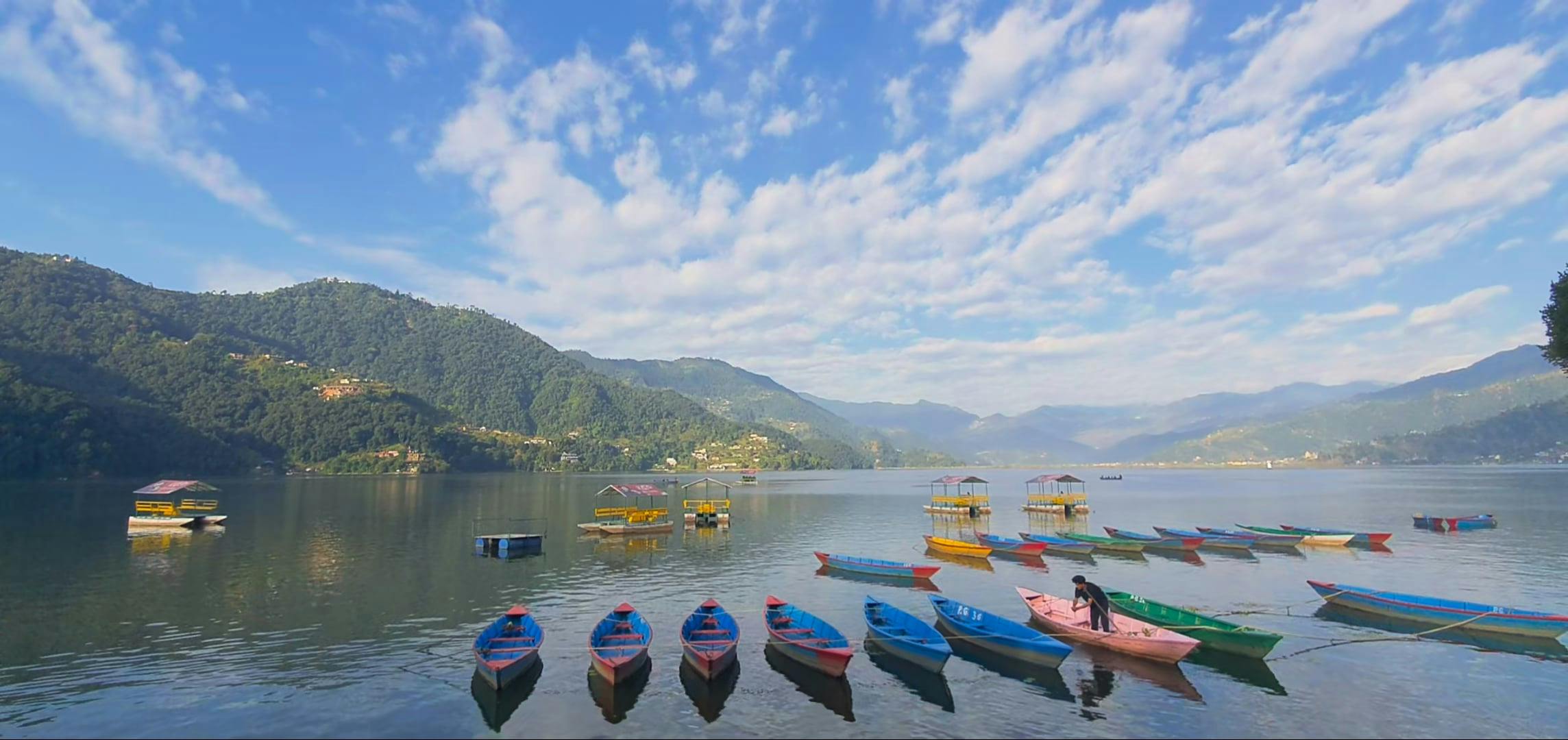 Lakeside Pokhara Free Stock Video Footage, Royalty-Free 4K & HD Video Clip