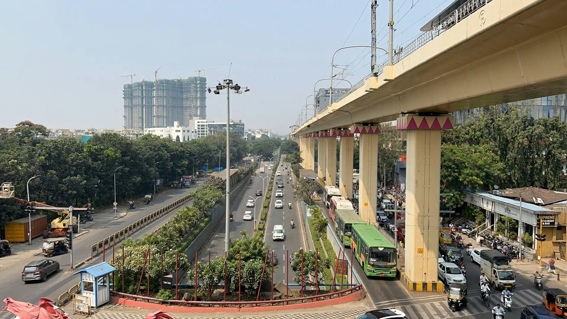 Pimpri Chinchwad Metro Station Free Stock Video Footage, Royalty-Free ...