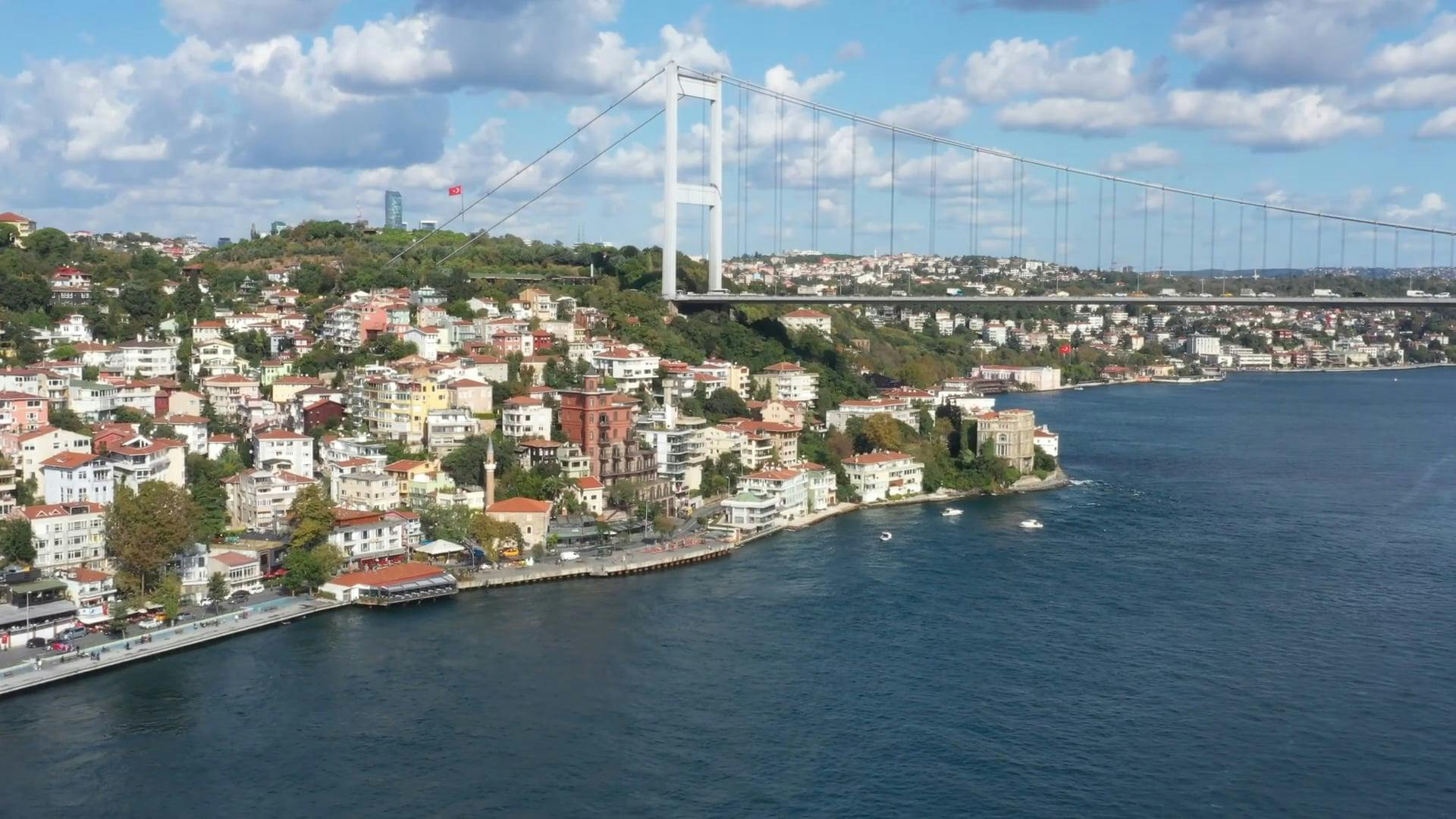 istanbul boğazı dron çekimi Free Stock Video Footage, Royalty-Free 4K ...