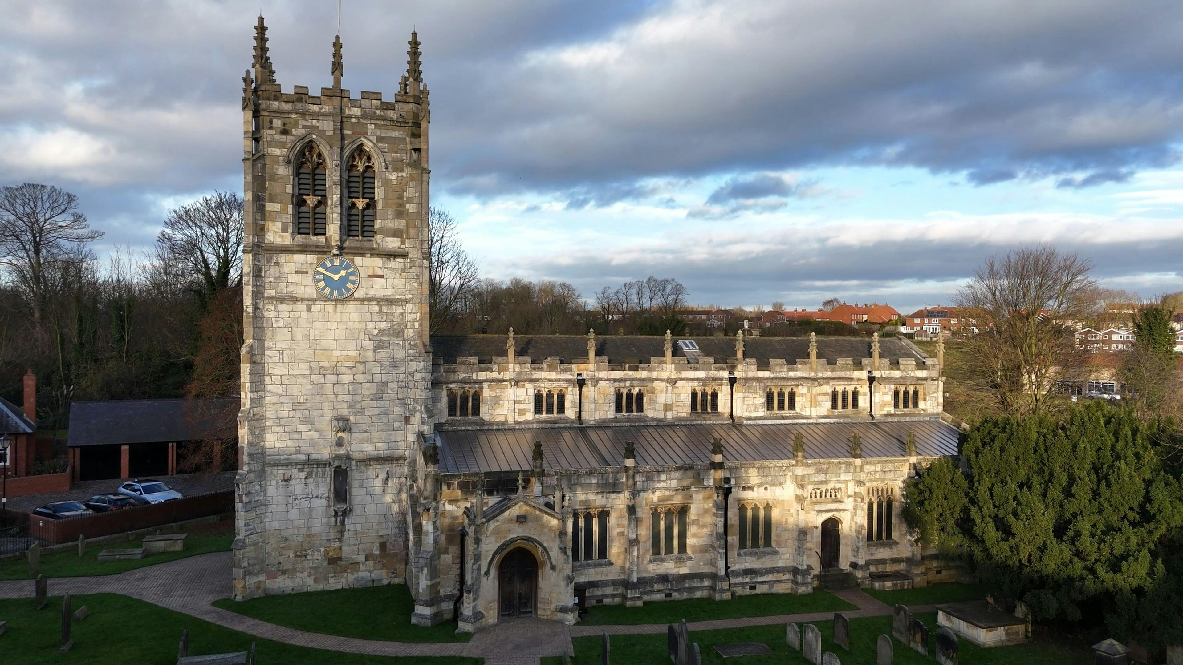St Marys Church Tadcaster Free Stock Video Footage, Royalty-Free 4K ...