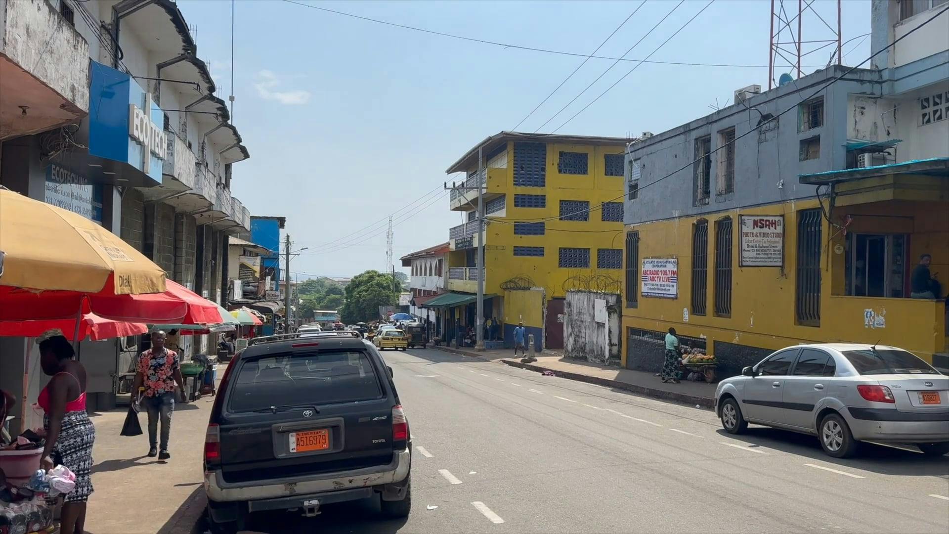 Market in Monrovia, Liberia Free Stock Video Footage, Royalty-Free 4K ...