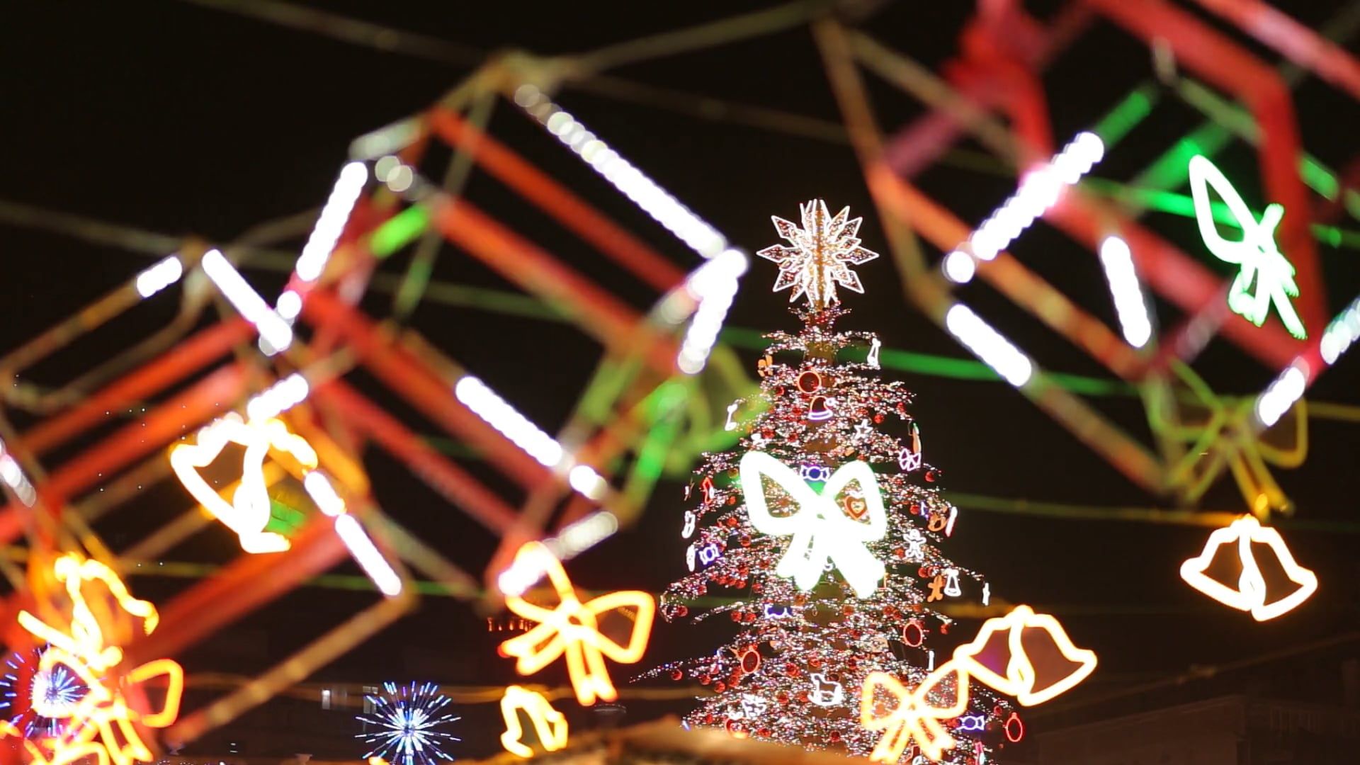 Animated Christmas Lights Videos, Download The BEST Free 4k Stock Video ...
