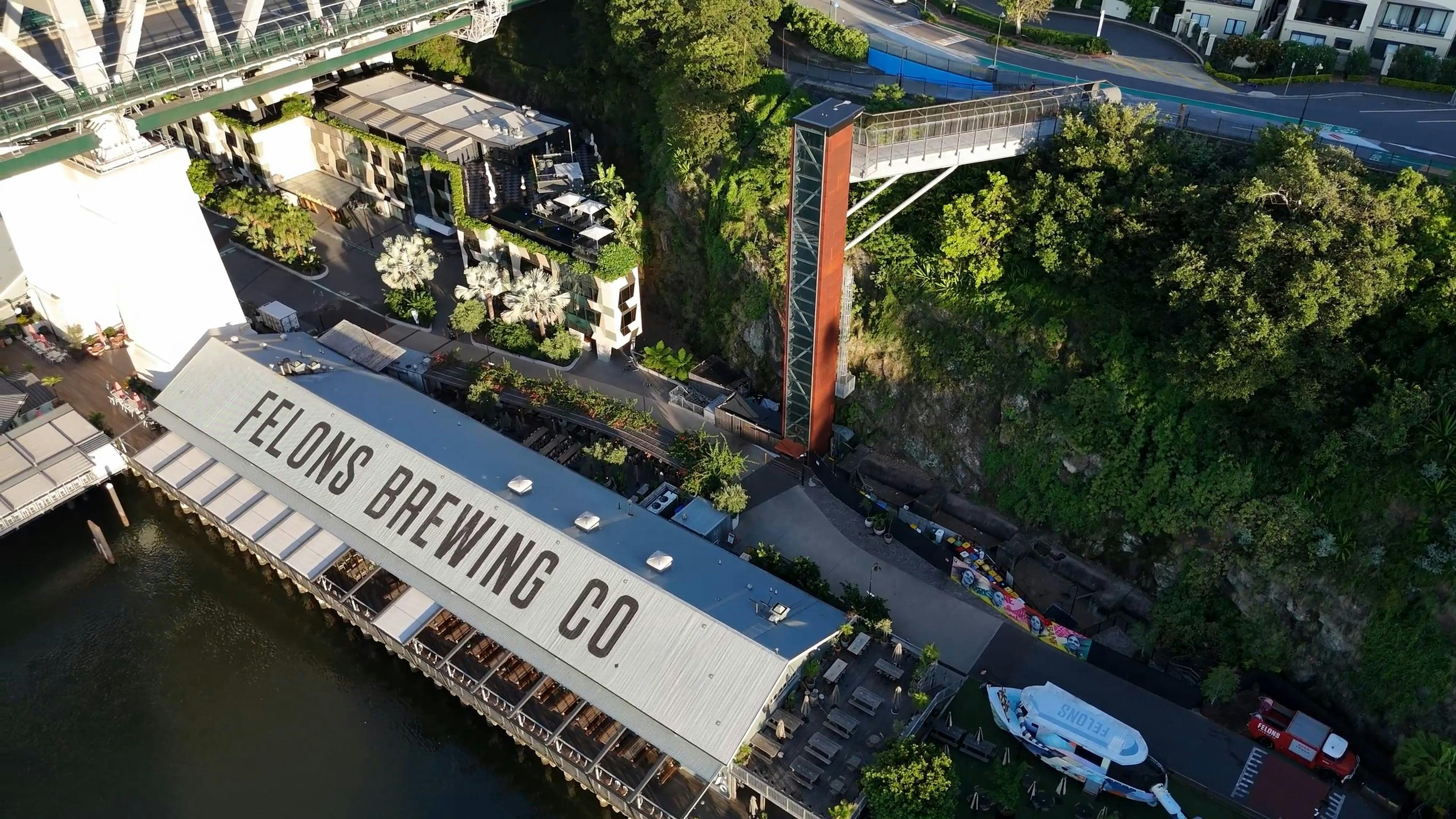 Felons Brewing. Co - Brisbane -Australia Free Stock Video Footage ...