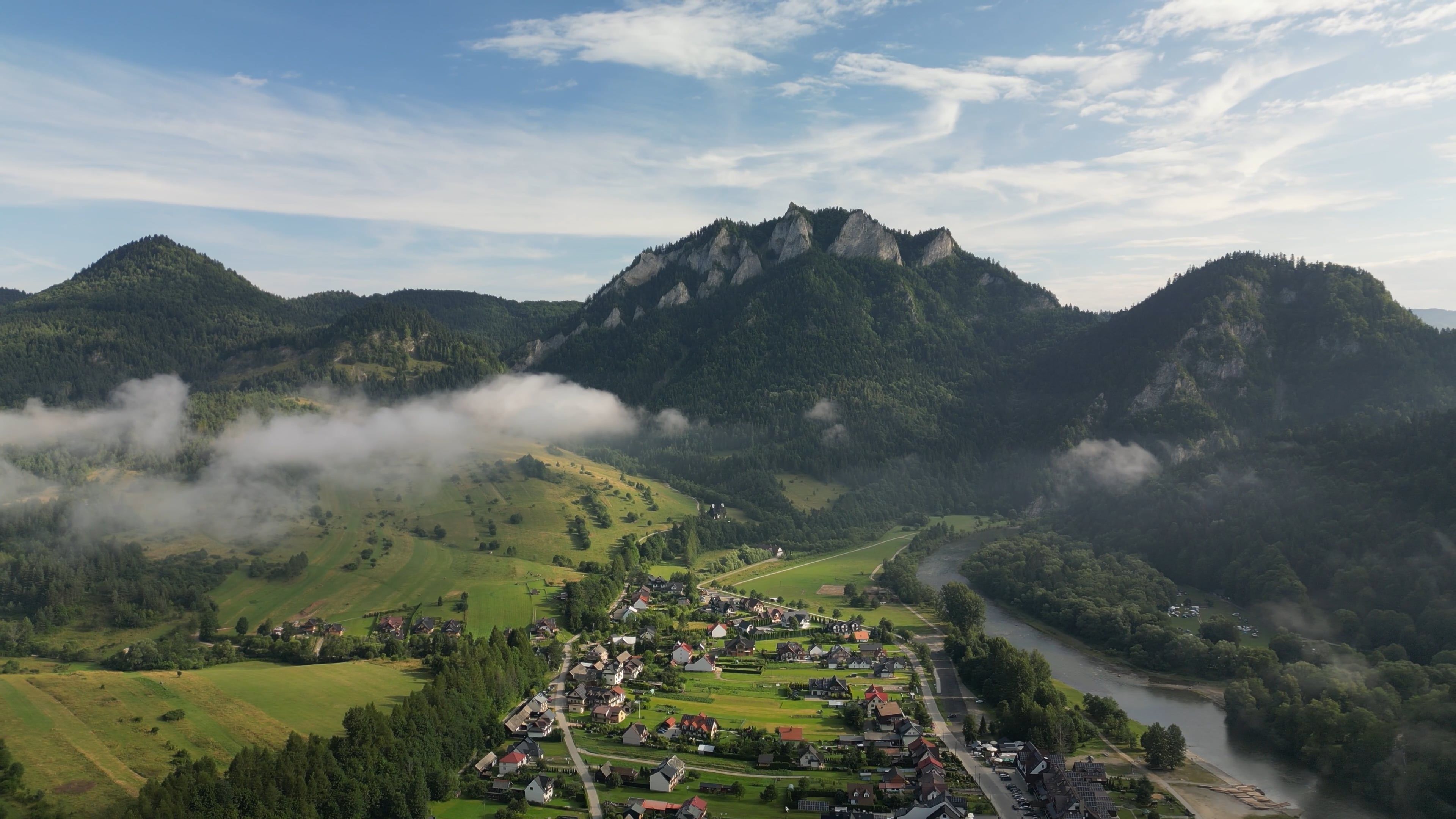 Pieniny Mountais Free Stock Video Footage, Royalty-Free 4K & HD Video Clip