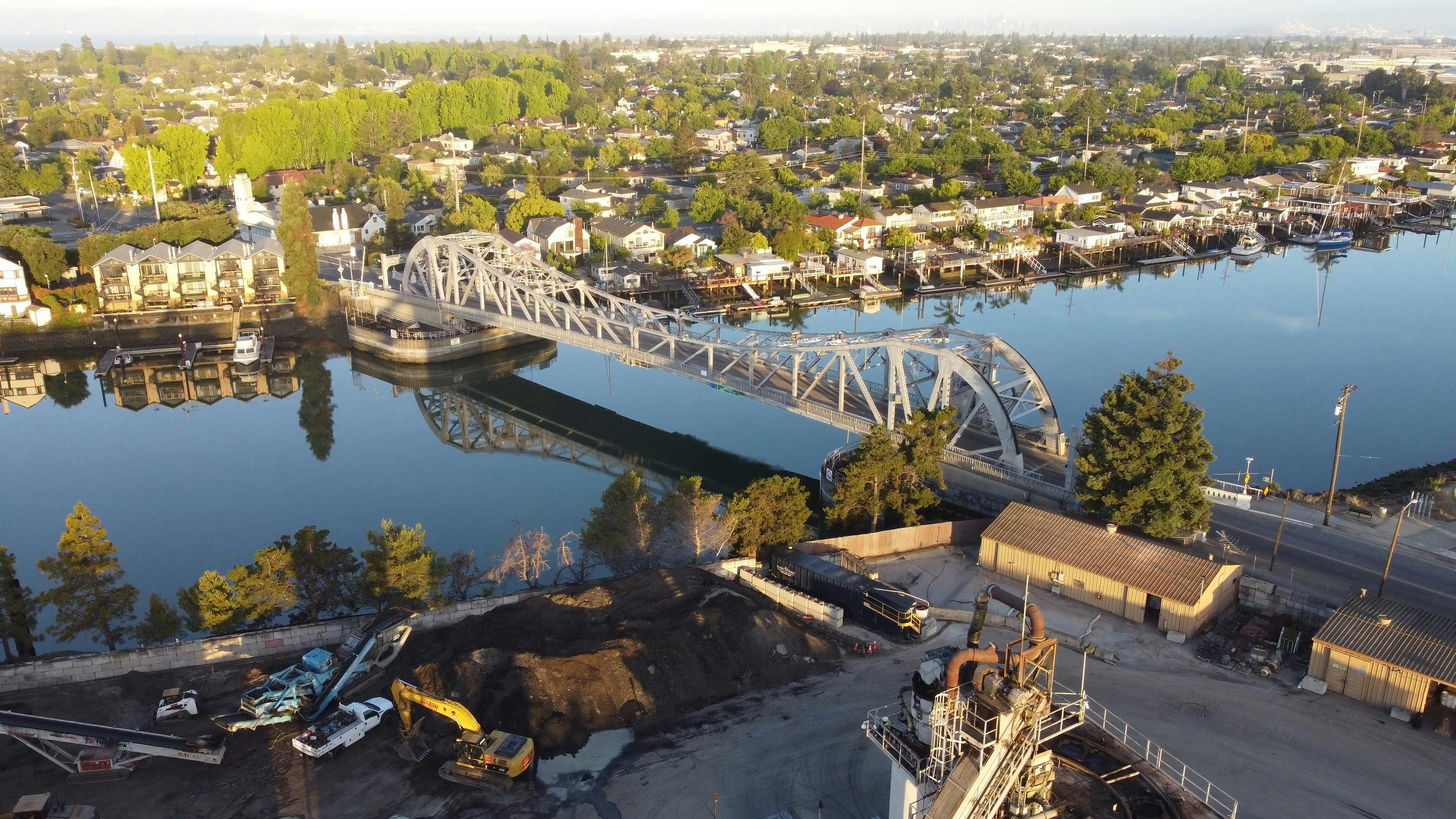 High Street Bridge Alameda CA Free Stock Video Footage, Royalty-Free 4K ...