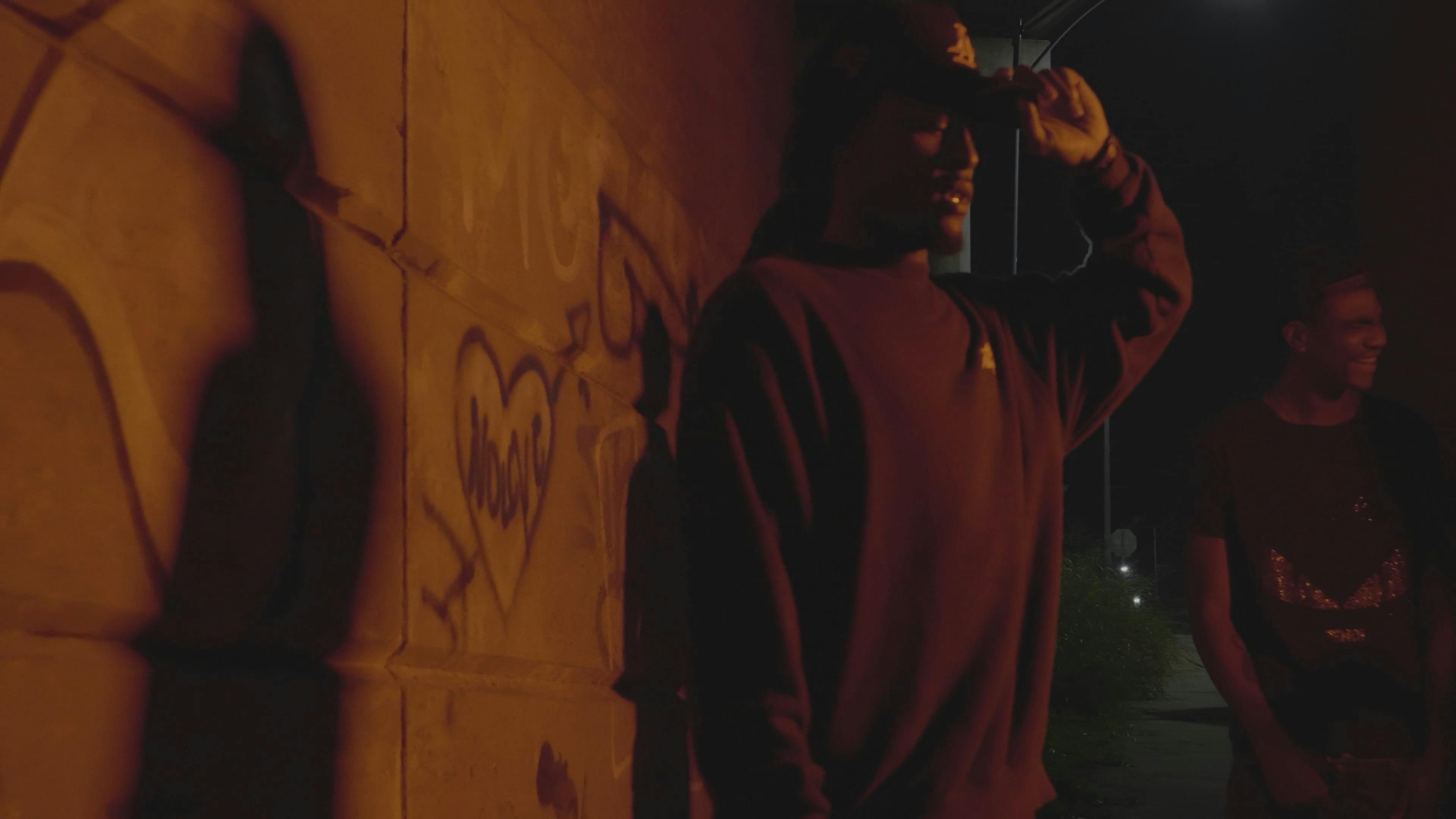 Music Video Rapper in Red Light Free Stock Video Footage, Royalty-Free ...