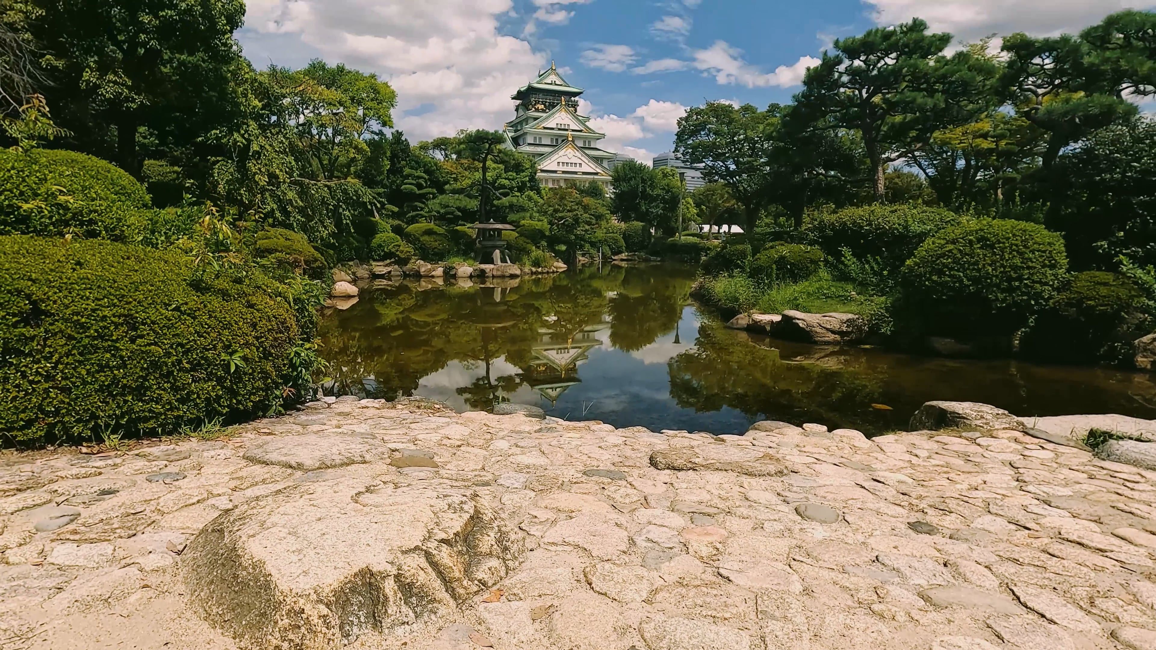 Osaka Castle Free Stock Video Footage, Royalty-Free 4K & HD Video Clip