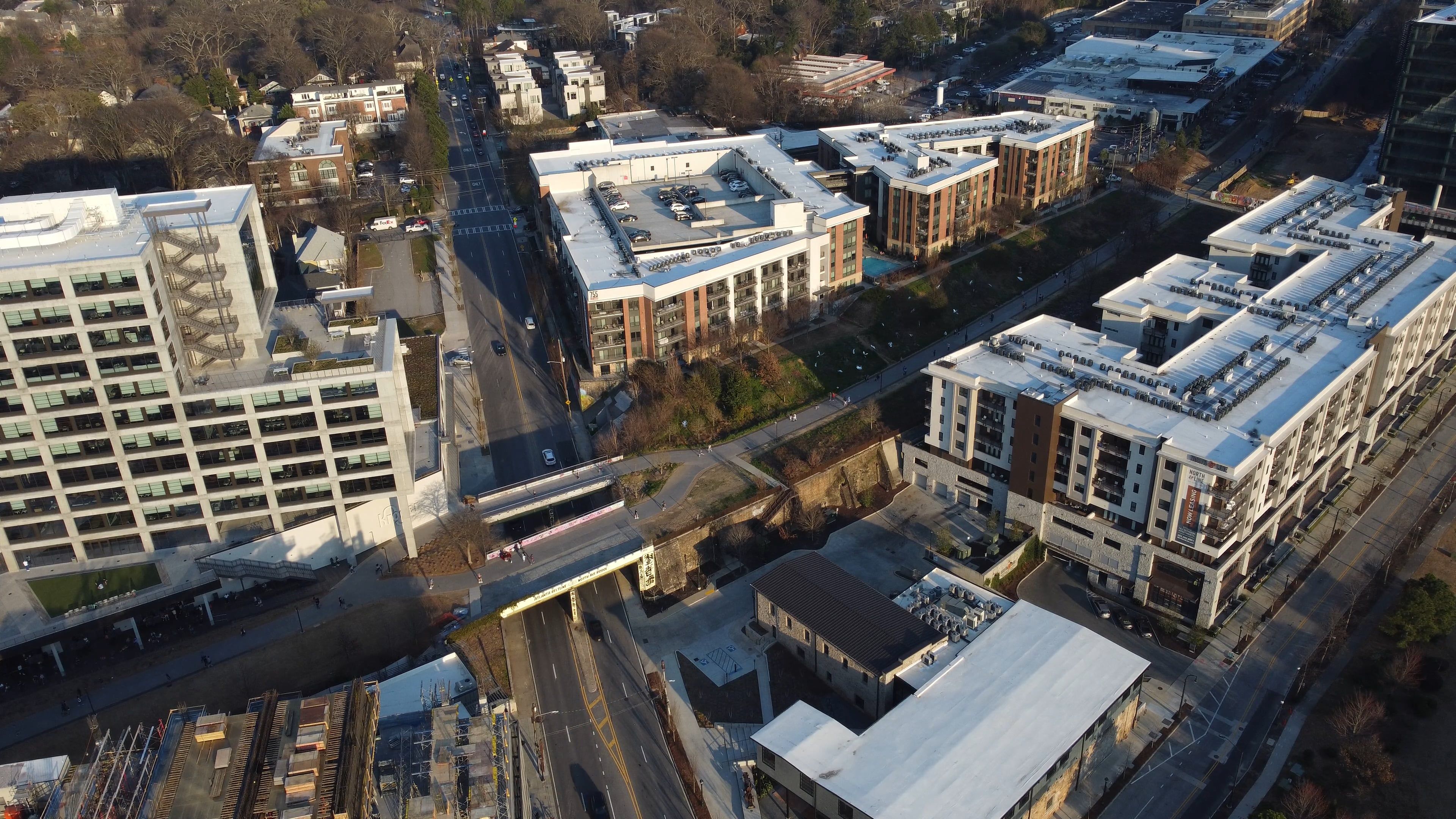Atlanta Aerial Free Stock Video Footage, Royalty-Free 4K & HD Video Clip