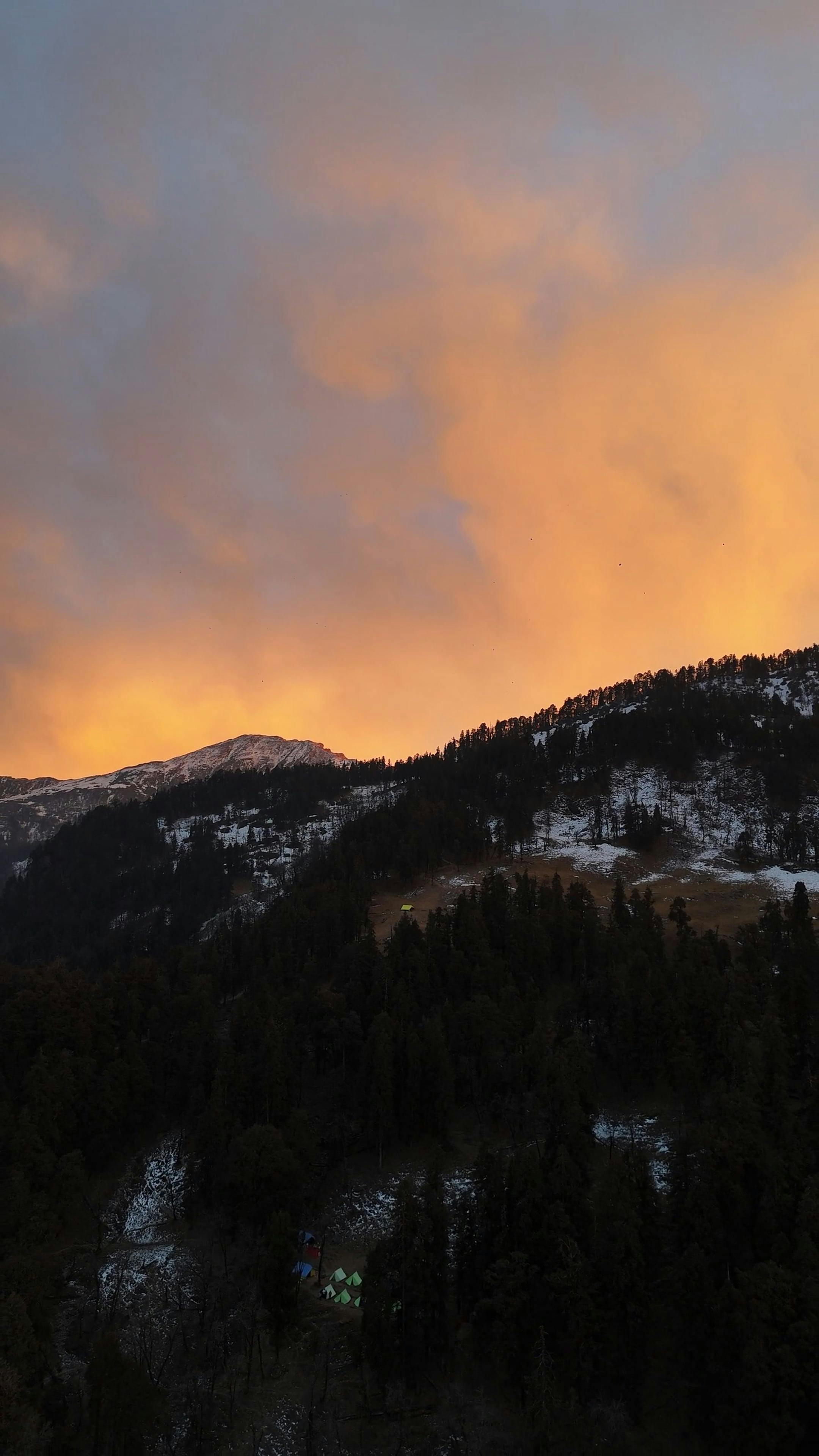 Kedarkantha Trek Free Stock Video Footage, Royalty-Free 4K & HD Video Clip