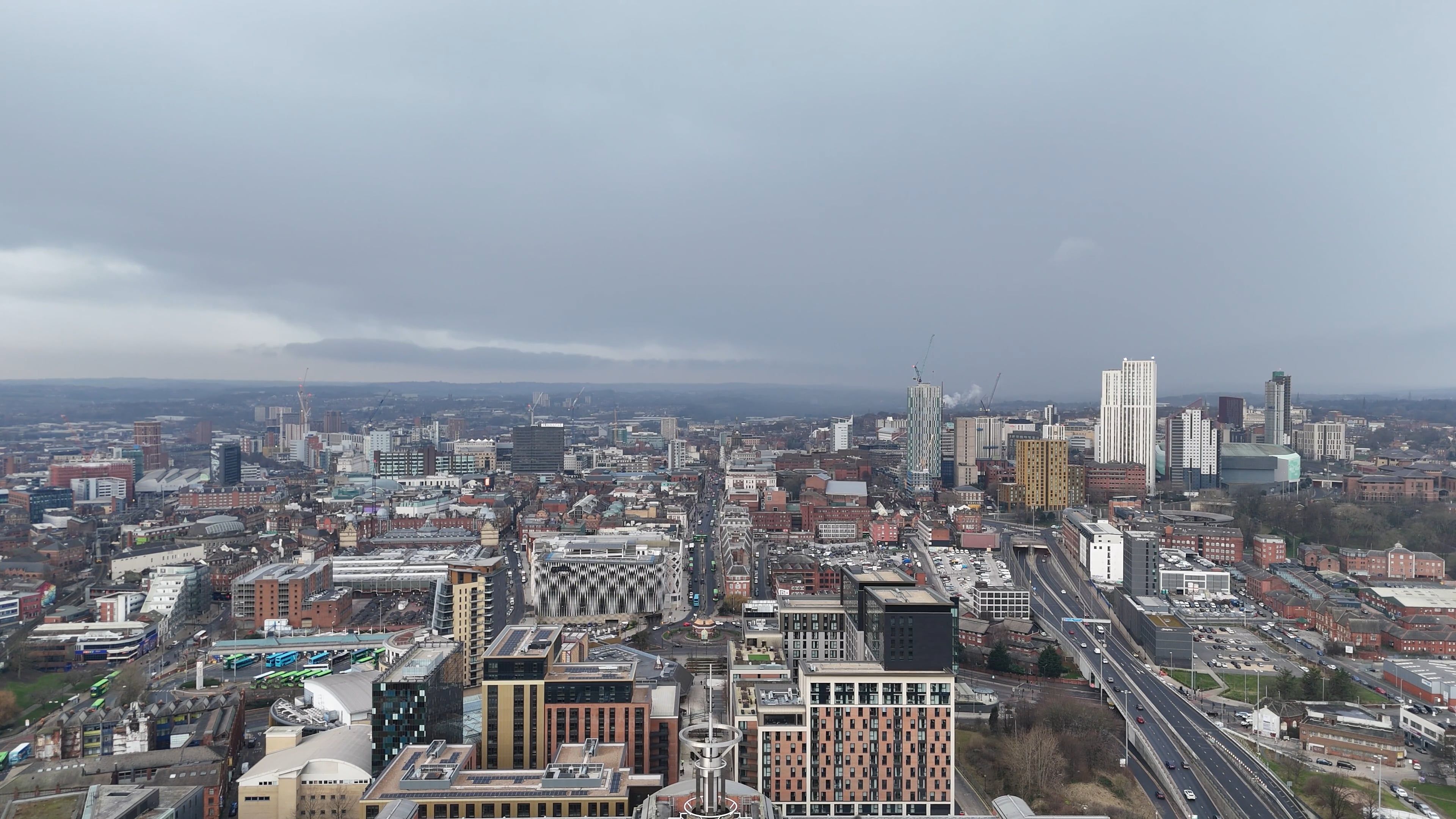 leeds Skyline Free Stock Video Footage, Royalty-Free 4K & HD Video Clip