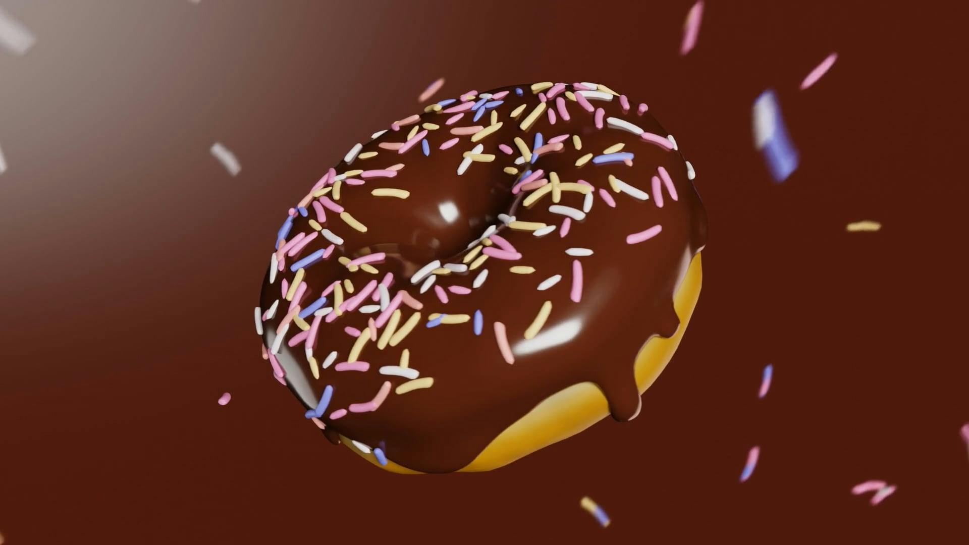 Blender 3D Donut Free Stock Video Footage, Royalty-Free 4K & HD Video Clip