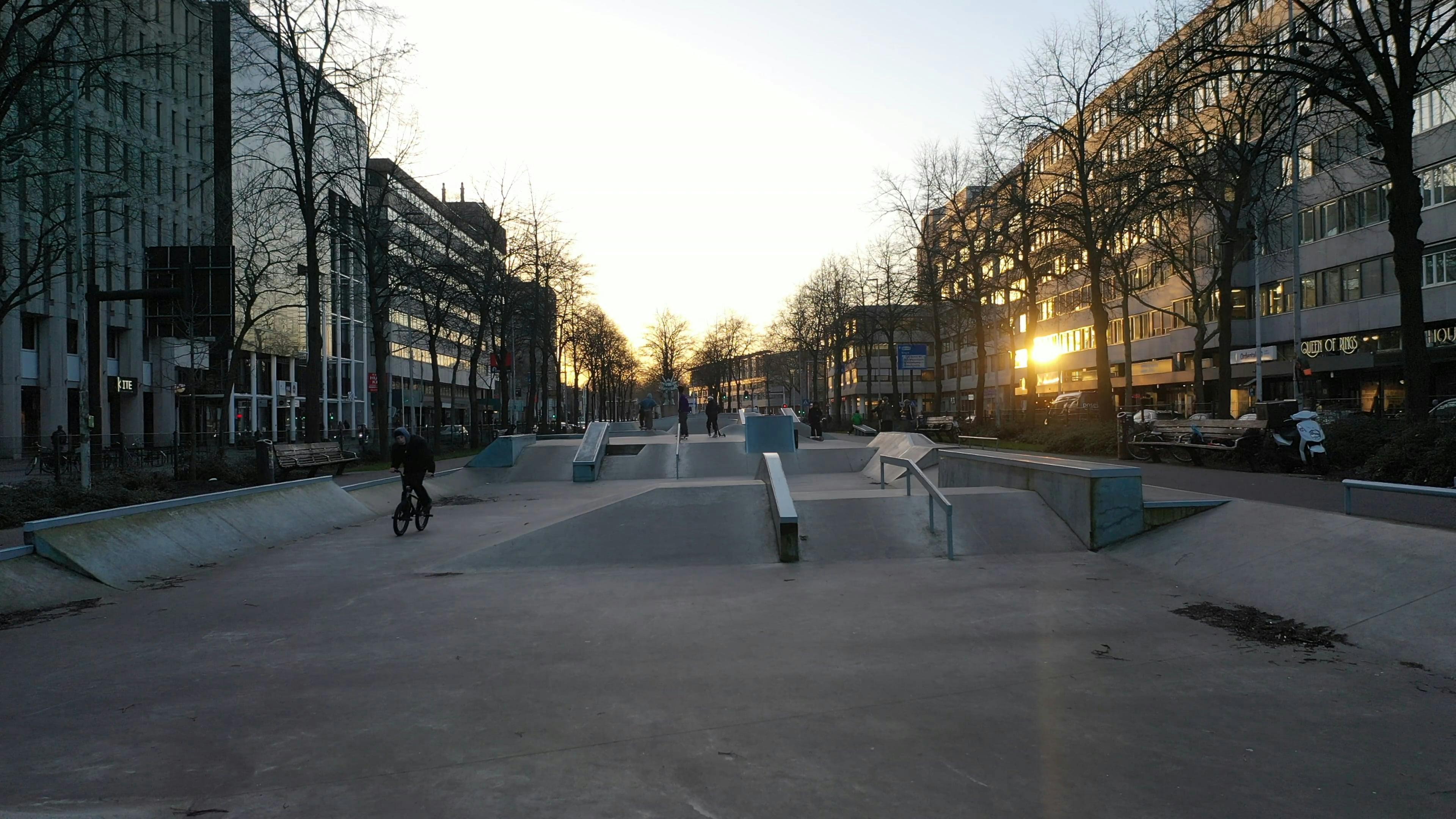Rotterdam skatepark Beurs Free Stock Video Footage, Royalty-Free 4K ...