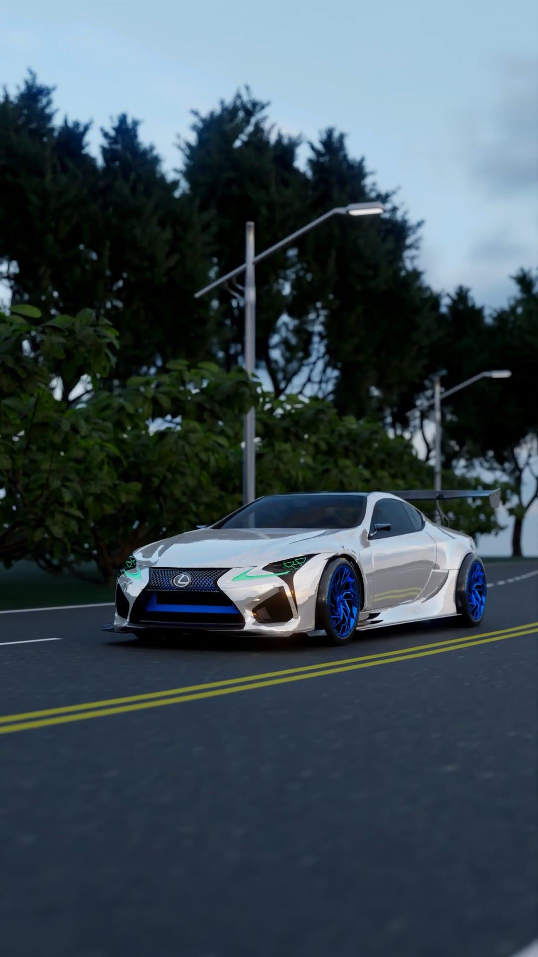 Lexus lc 500 f sport by kazuma Free Stock Video Footage, Royalty-Free ...
