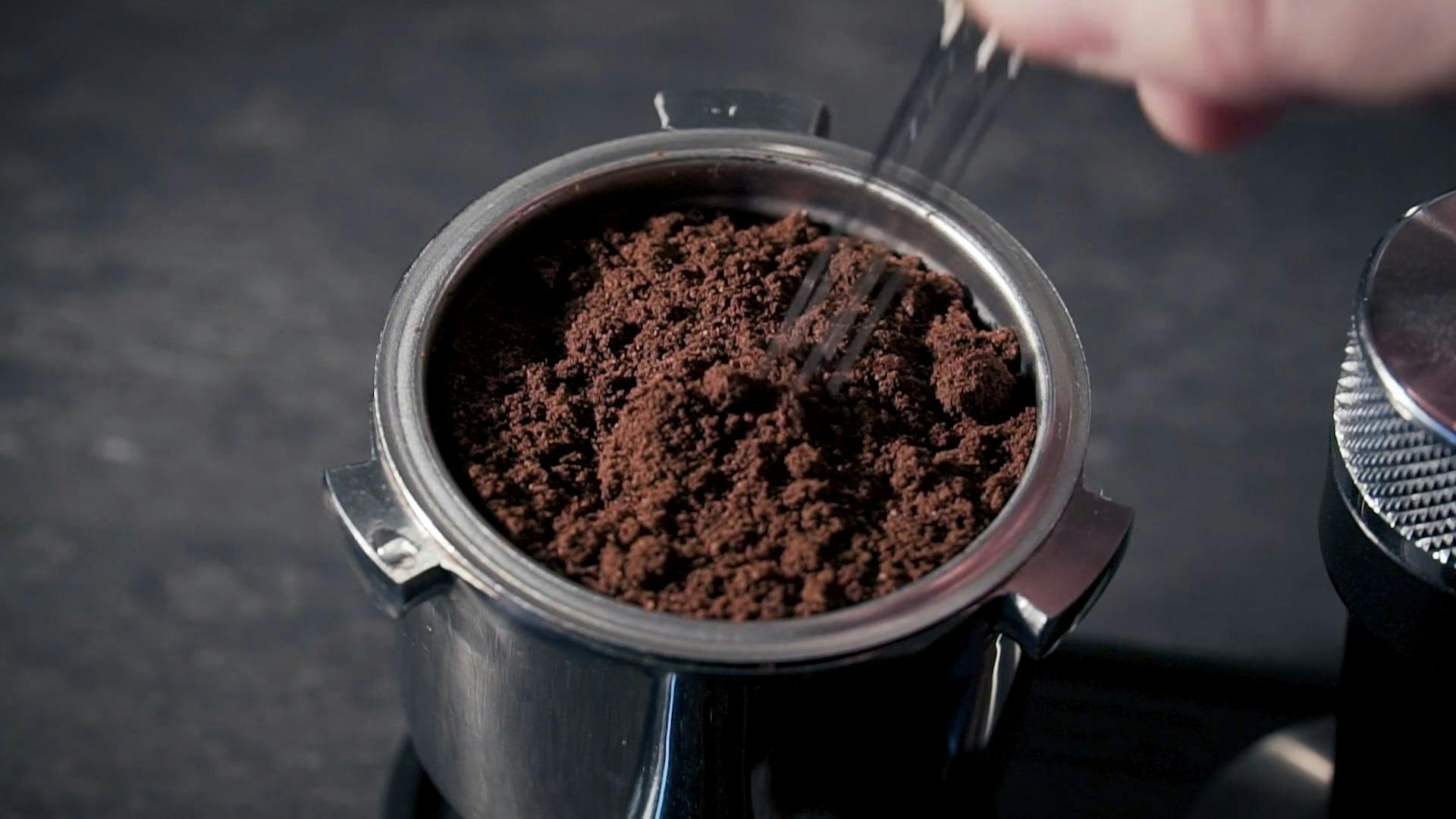 Dusting a Cups of Coffee with Cocoa Powder Free Stock Video Footage ...