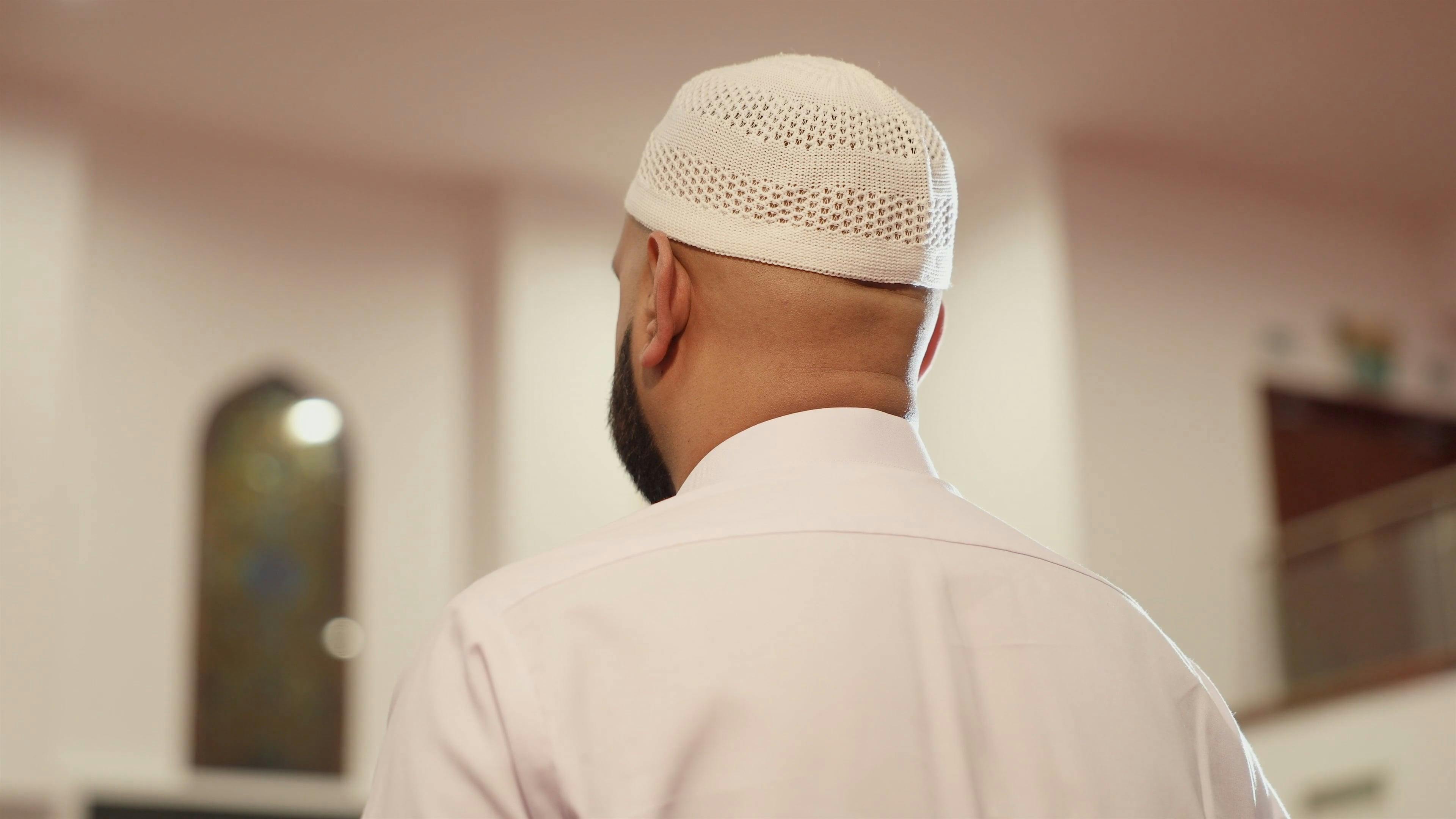 A young Muslim man spends time praying Free Stock Video Footage ...