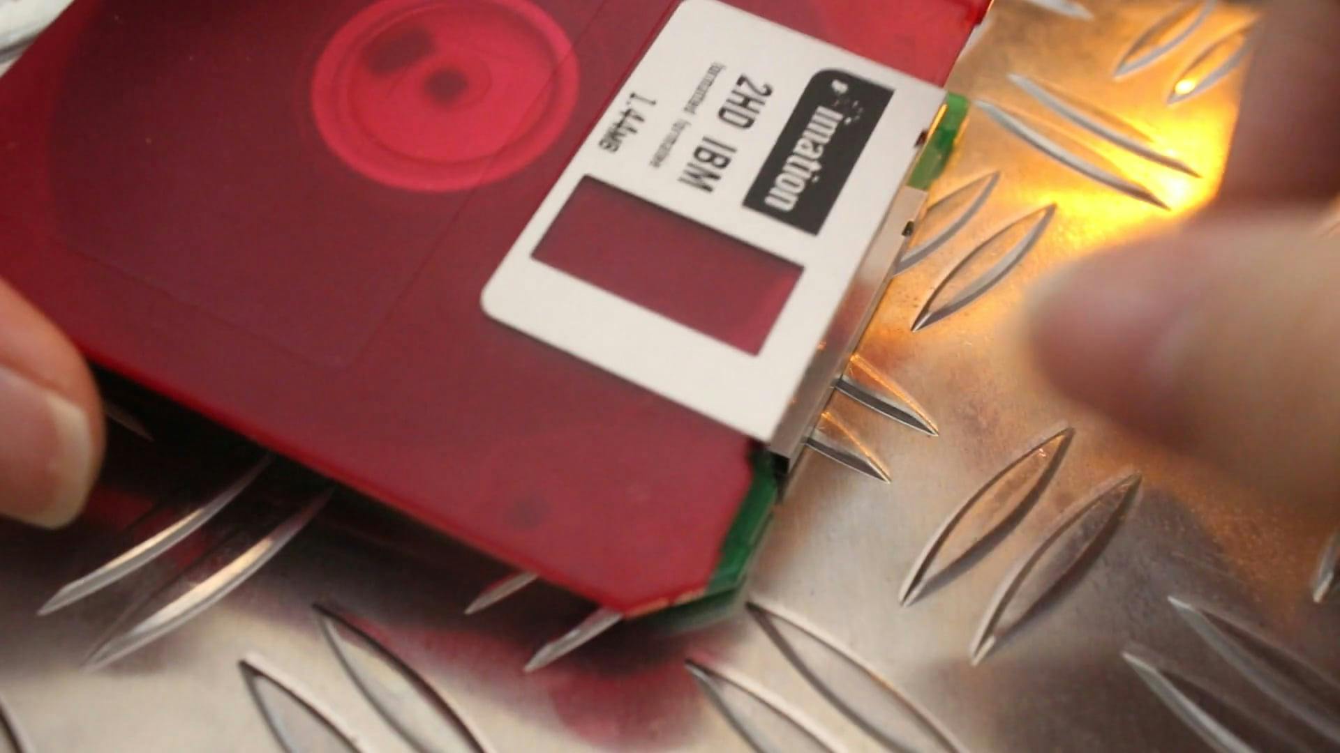 Floppy Disk 80s Computer Retro Diskette Free Stock Video Footage ...