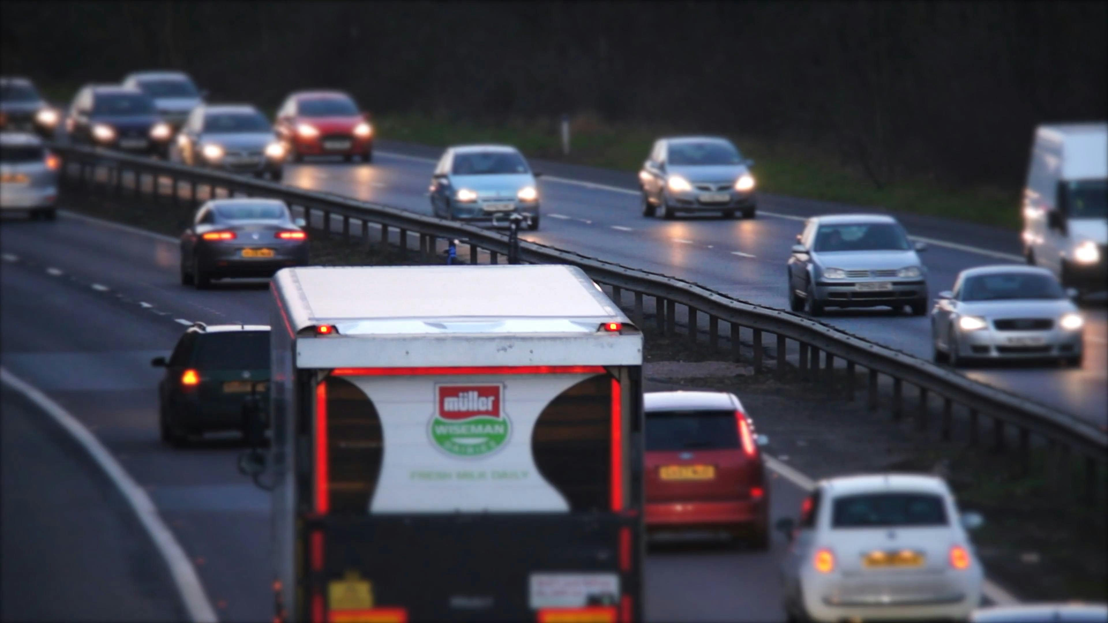 Different Kinds Of Vehicles On The Freeway · Free Stock Video