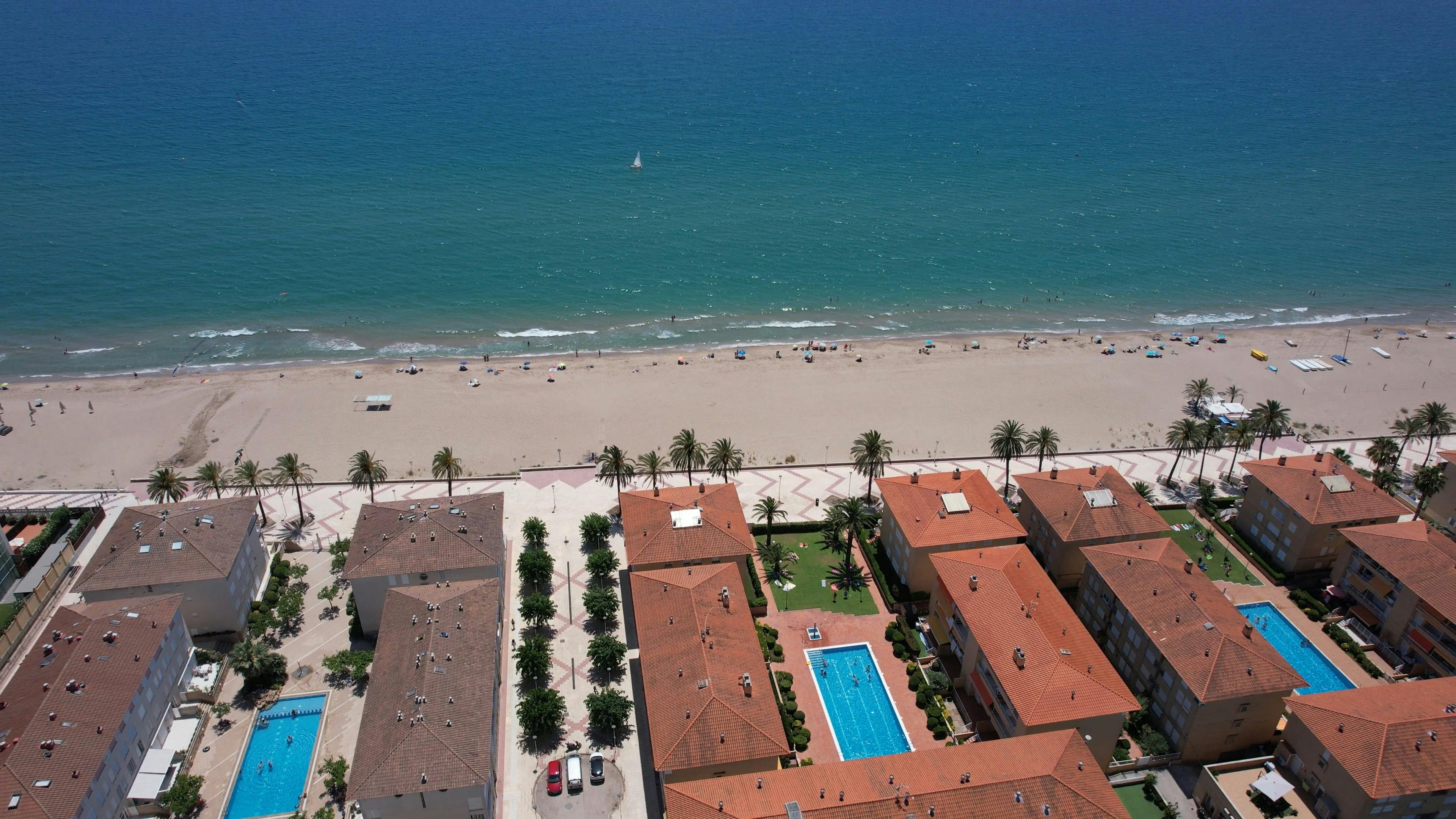 Calafell Spain beach Free Stock Video Footage, Royalty-Free 4K & HD ...