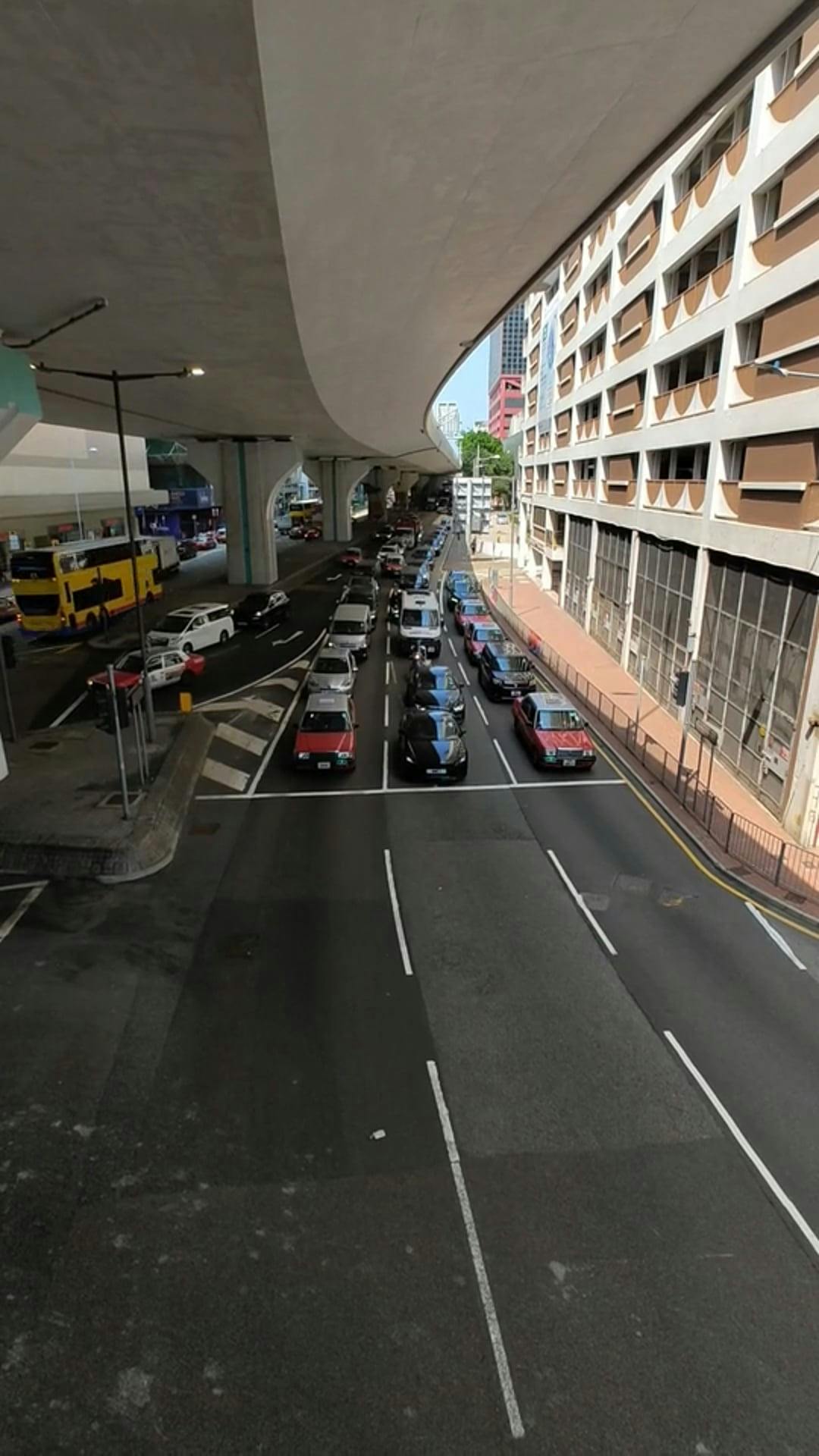 Vehicular Traffic On A City Street On A Rainy Day Free Stock Video ...
