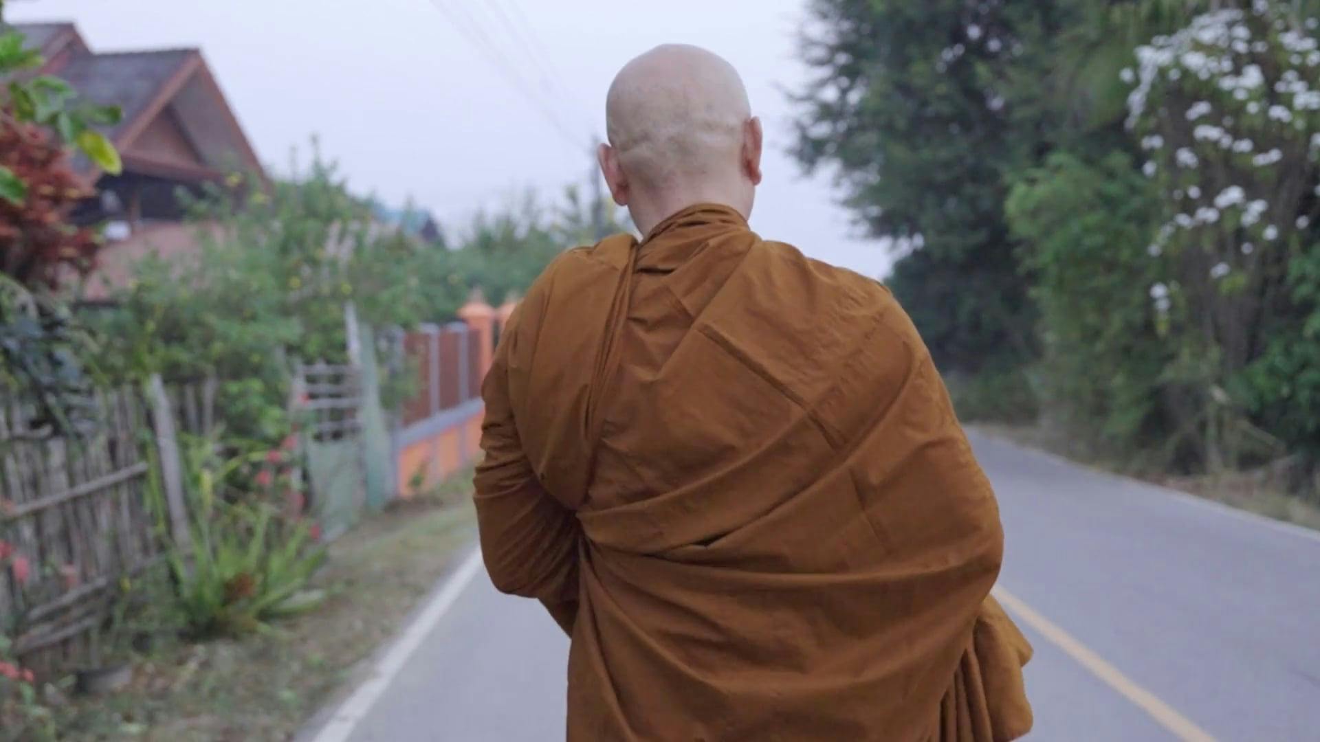 Monk Walking Free Stock Video Footage, Royalty-Free 4K & HD Video Clip