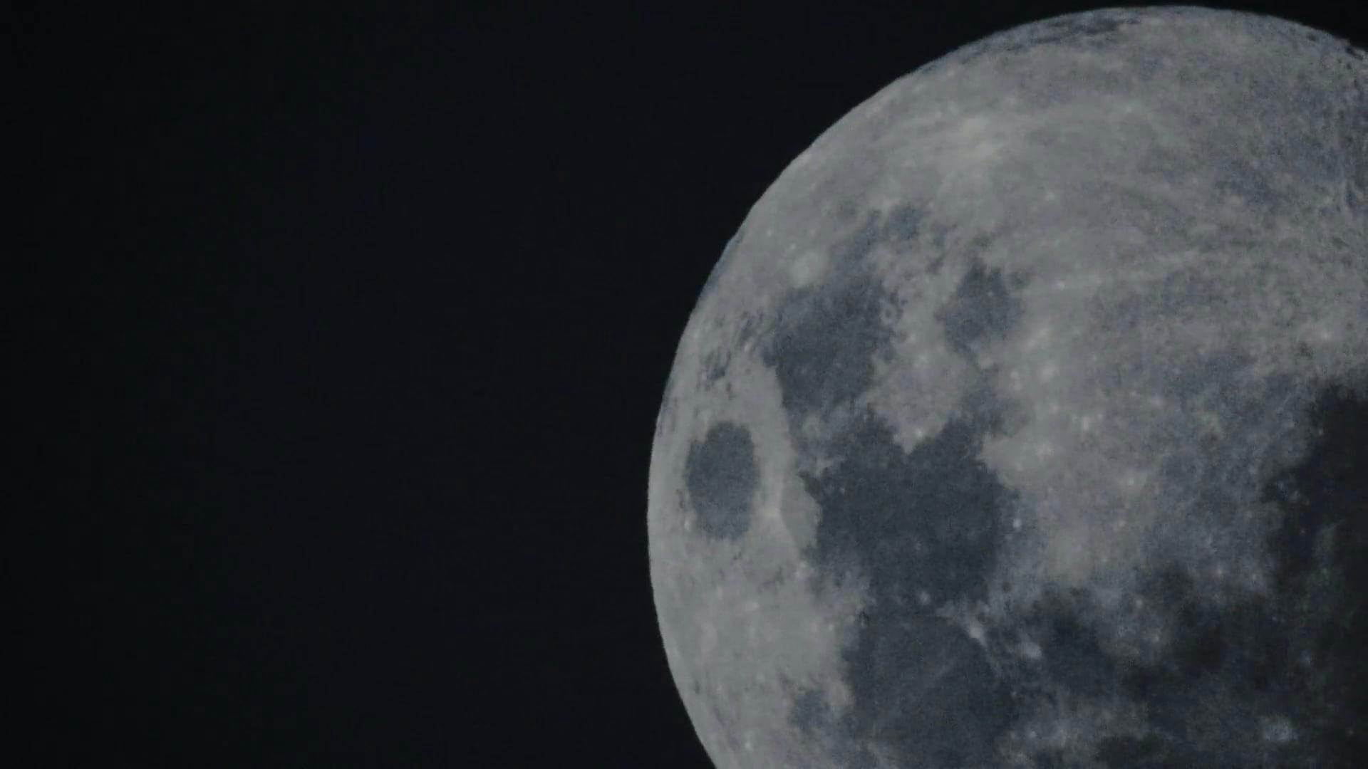 Beautiful Full Moonrise Over Mountain Time Lapse Free Stock Video ...